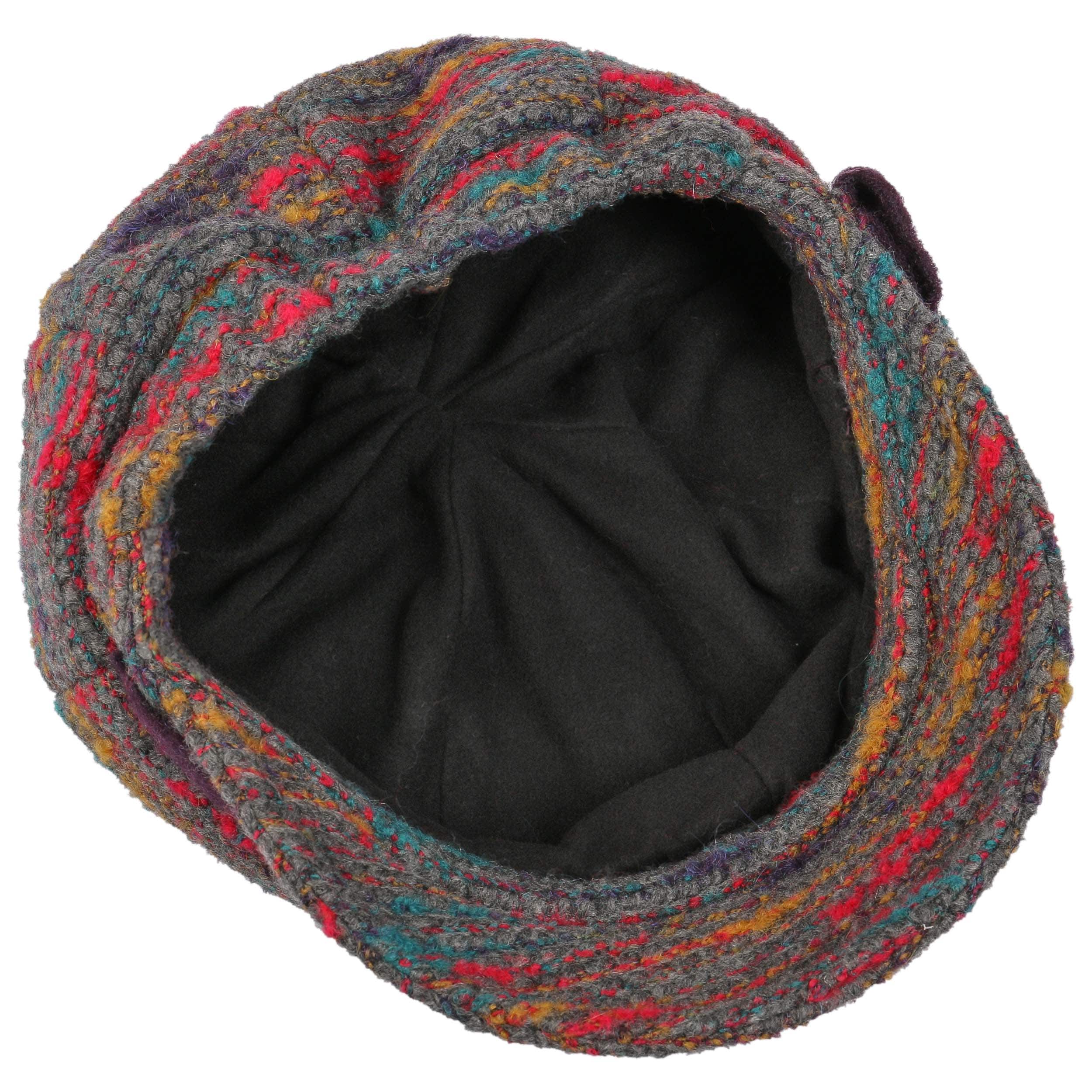 Multicolour Wool-Mix Newsboy Cap by Lierys - 62,95