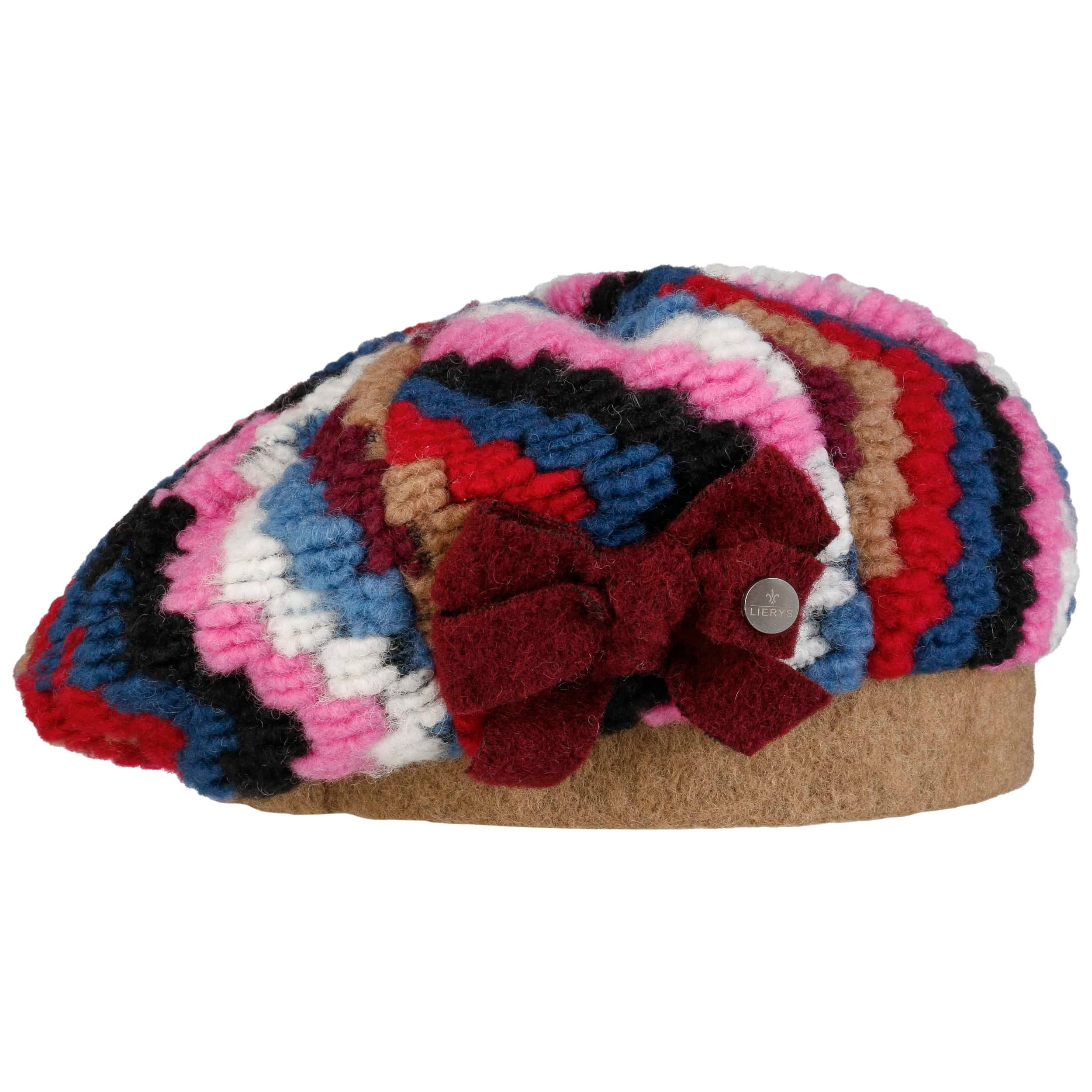 Multicolour Wool Women´s Beret by Lierys --> Shop Hats, Beanies & Caps ...