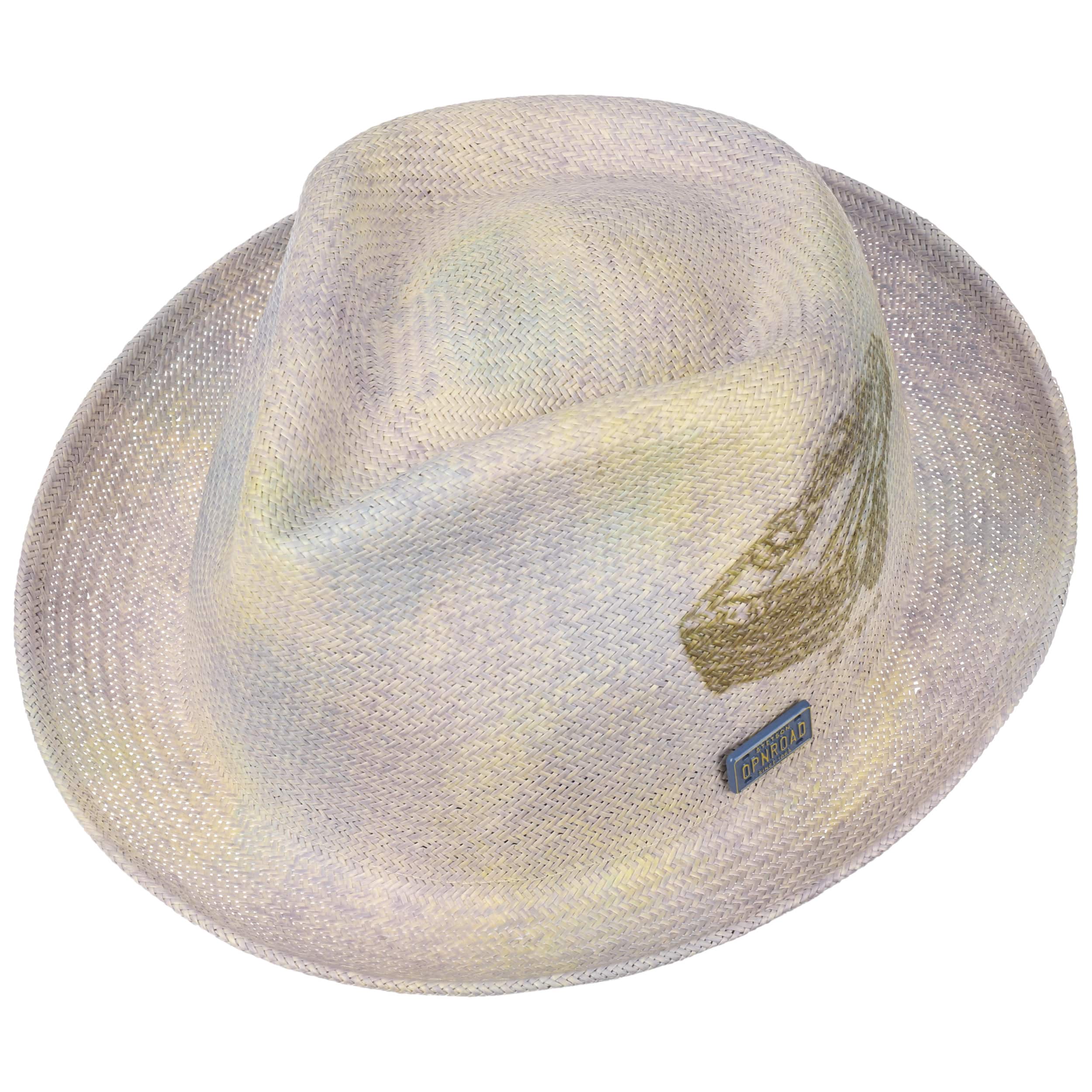 Muscle Car Fedora Straw Hat by Stetson - 69,00