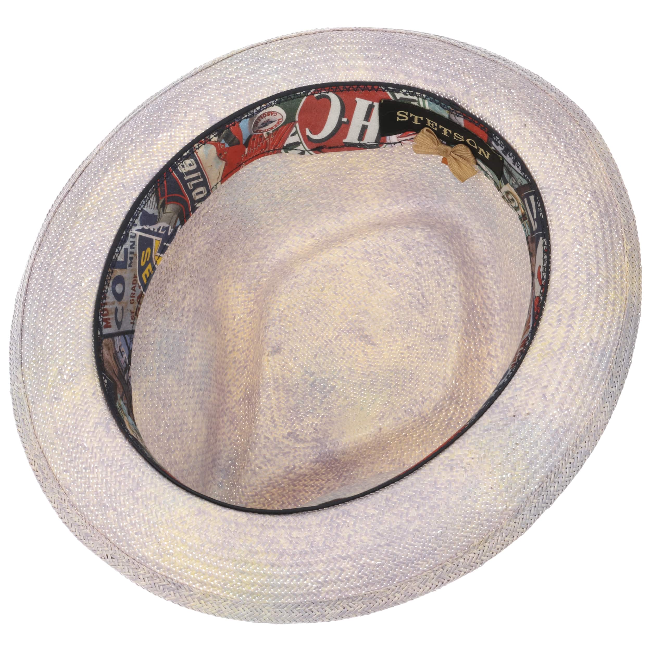 Muscle Car Fedora Straw Hat by Stetson - 69,00