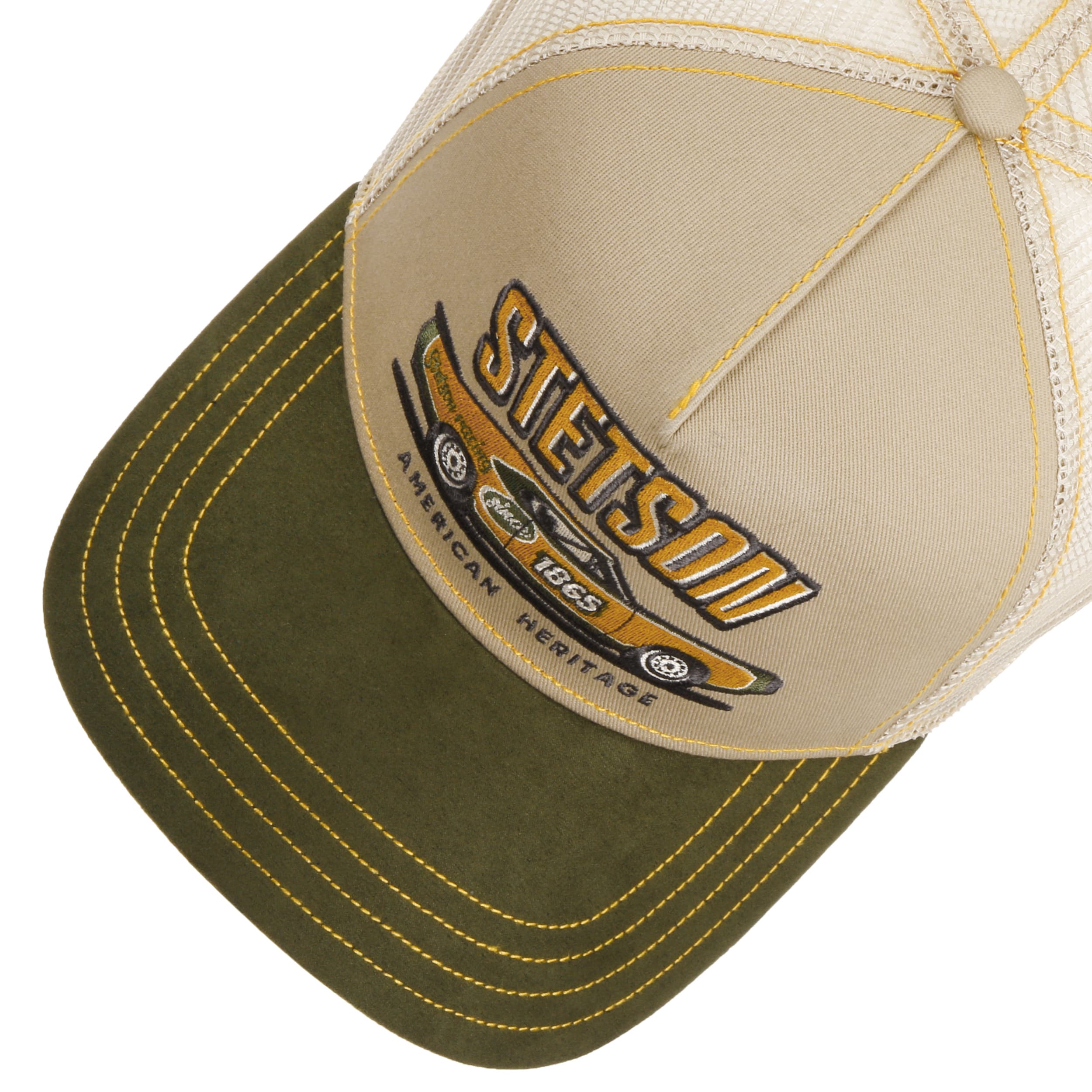 Muscle Car Heritage Trucker Cap by Stetson - 49,00