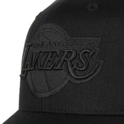 NBA BLK BLK Logo Lakers Cap by Mitchell & Ness --> Shop Hats, Beanies ...