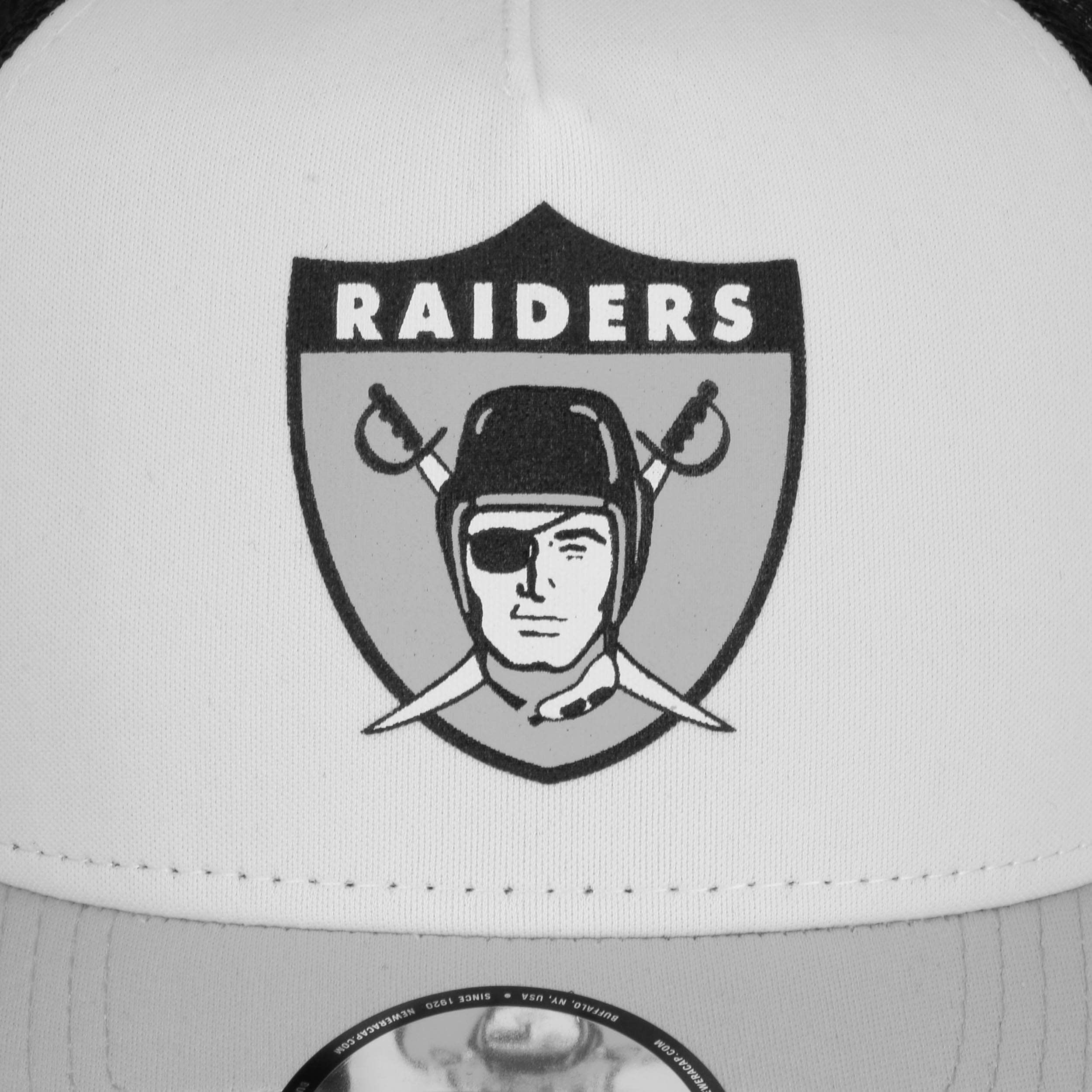 NFL Throwback Raiders Trucker Cap by New Era - 29,95