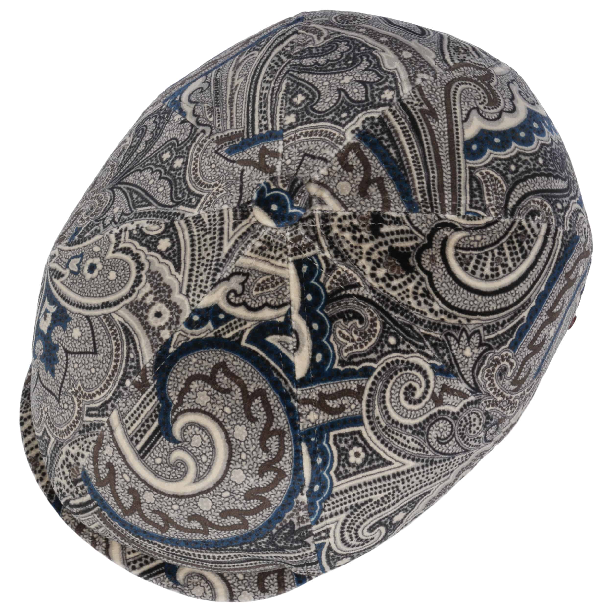 Napoli Paisley Flat Cap by Alfonso D’Este --> Shop Hats, Beanies & Caps ...