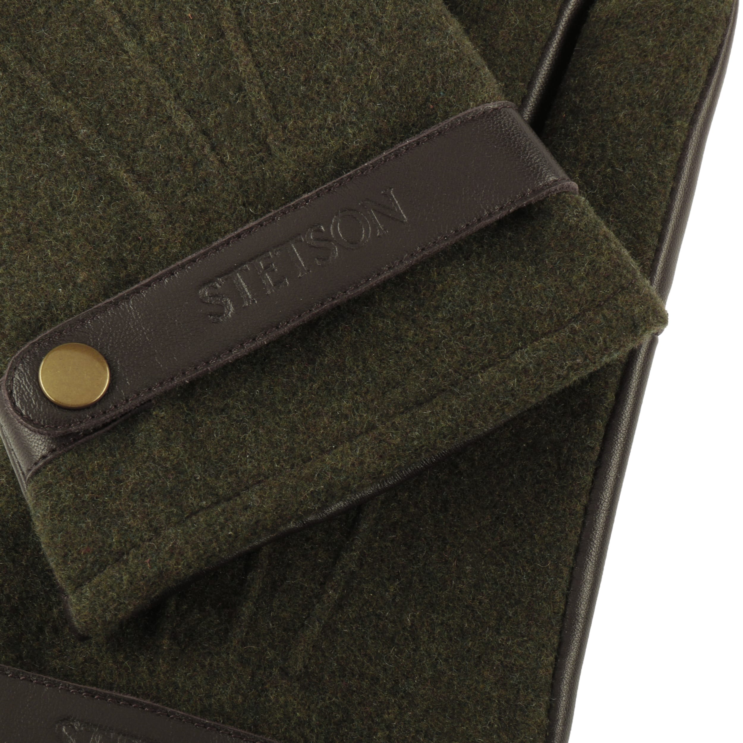 Nappa Wool Full-Fingered Gloves by Stetson - 89,00