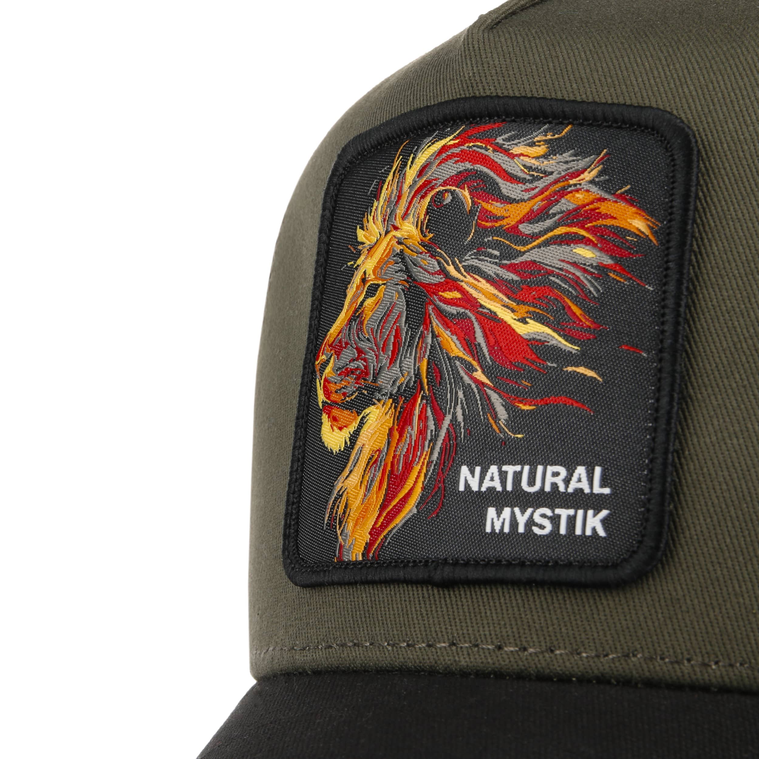 Natural Mystik Lion Trucker Cap by Capslab - 32,95