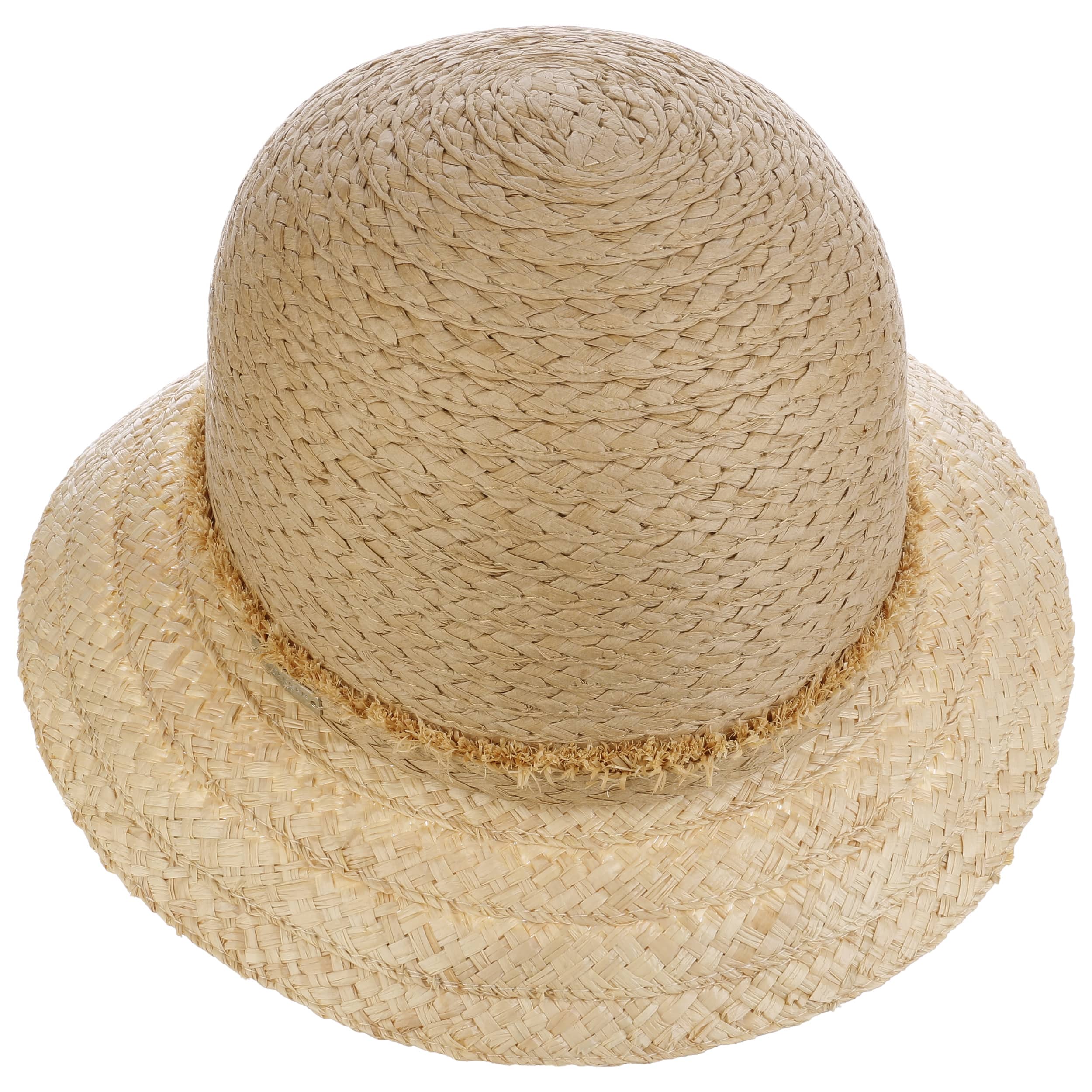 New Twotone Cloche Straw Hat by Seeberger - 53,95