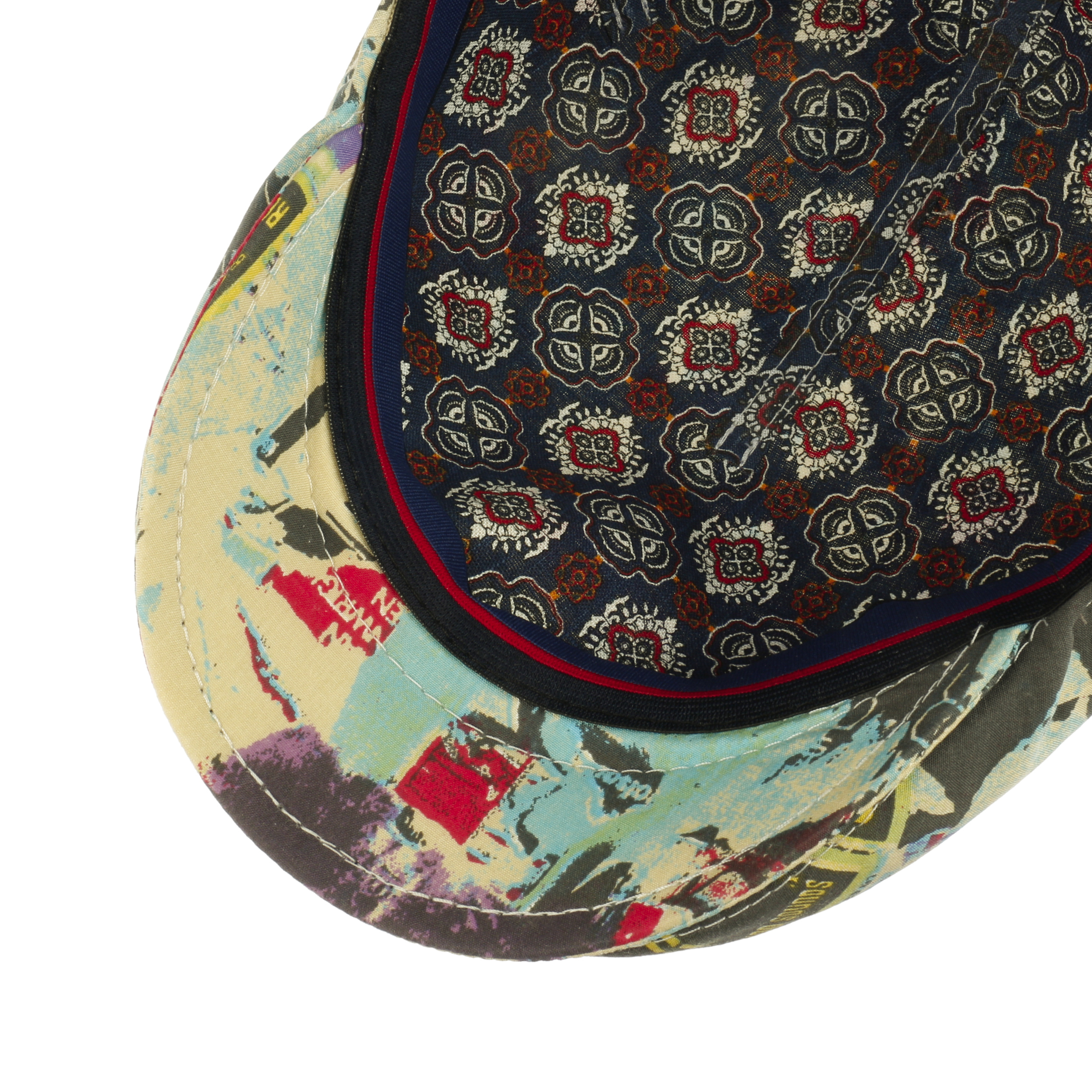 Newspaper Flat Cap by Lierys --> Shop Hats, Beanies & Caps online ...