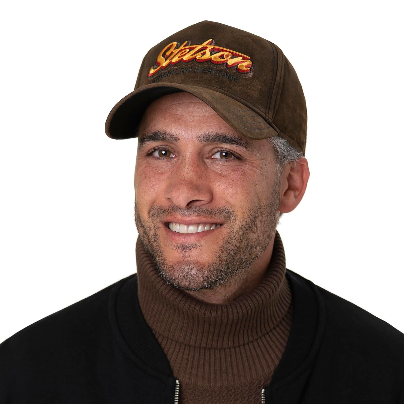 Oily Goat Suede Cap by Stetson - 119,00
