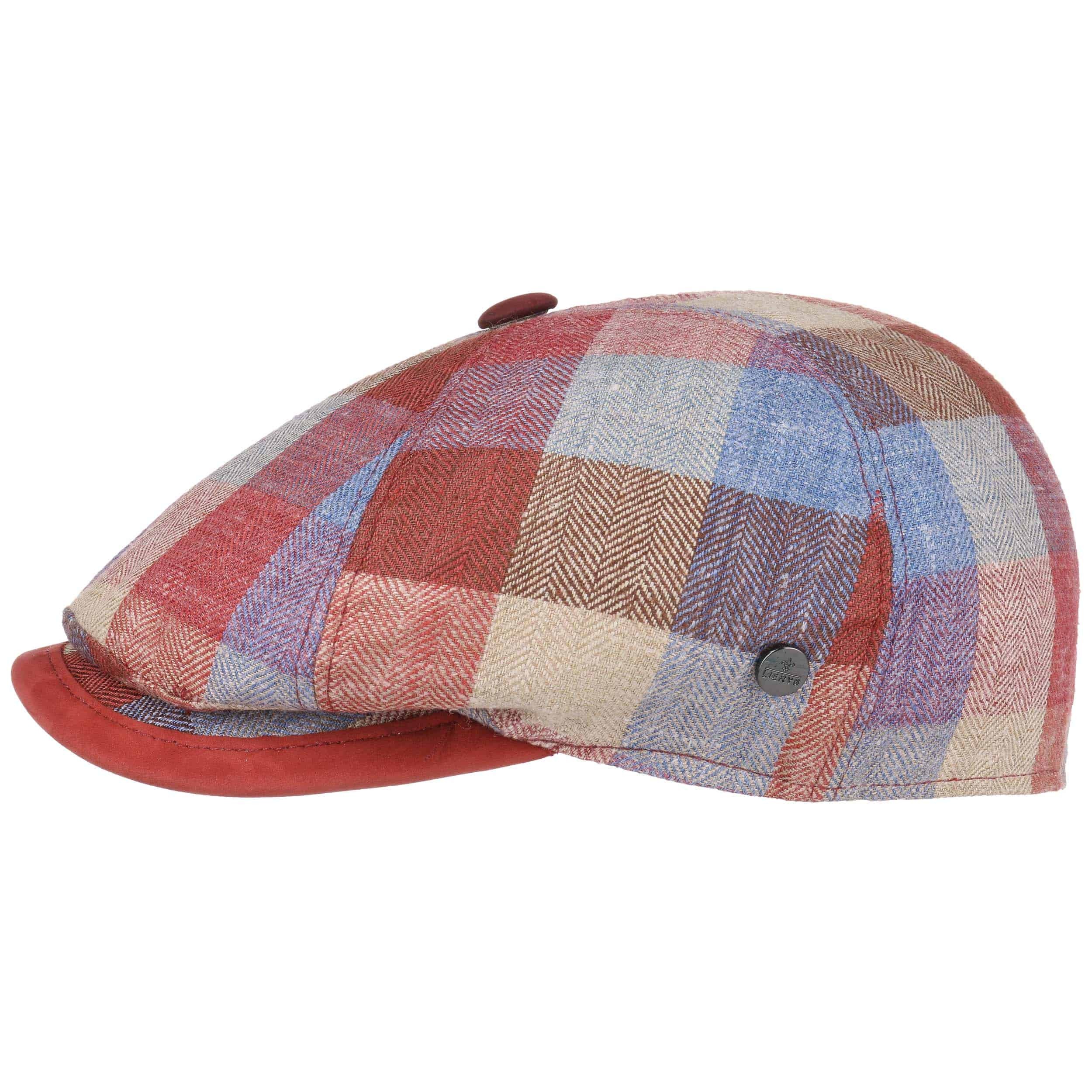 Oxford Bic Check Flat Cap by Lierys - 62,95