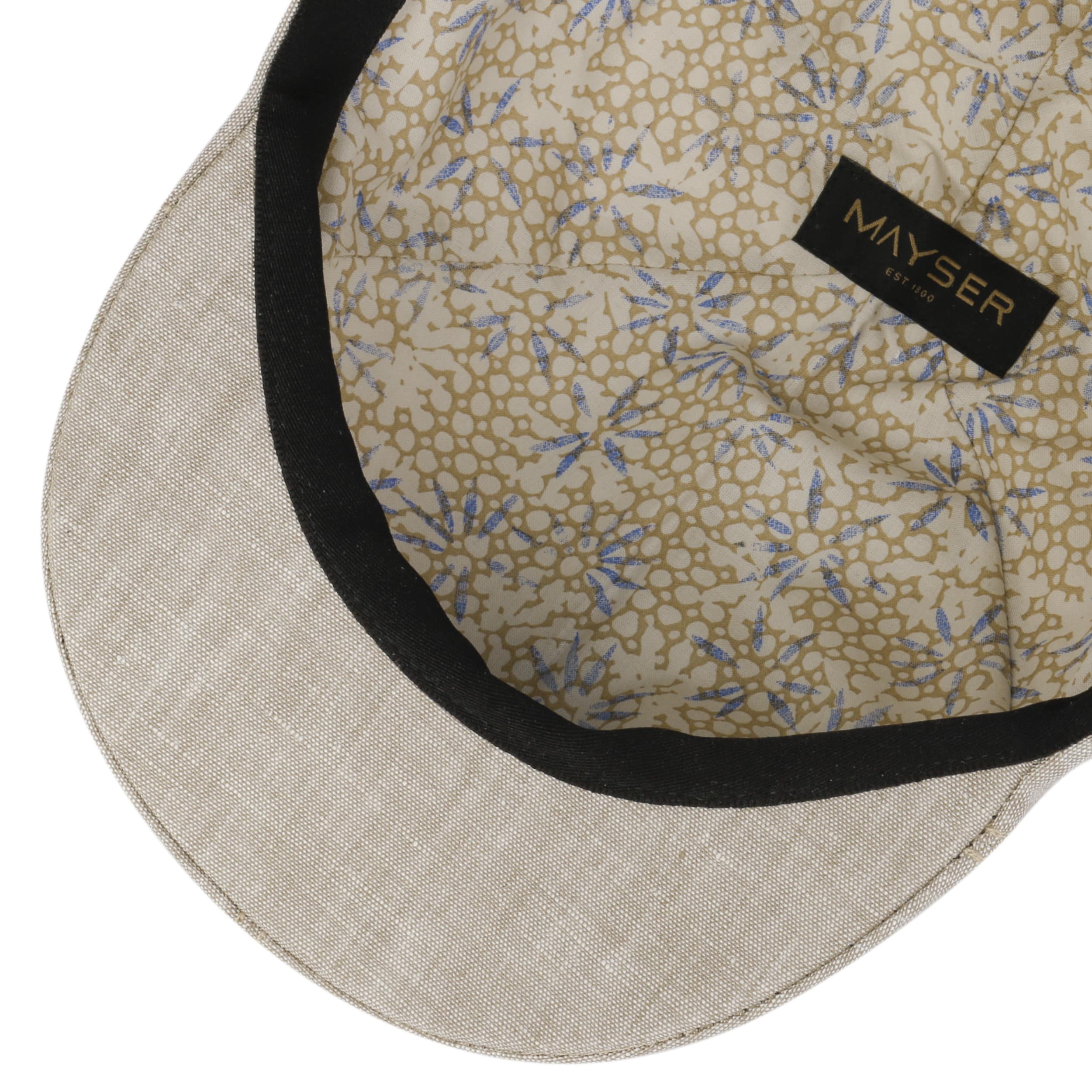 Paddy Linen Flat Cap by Mayser - 93,95