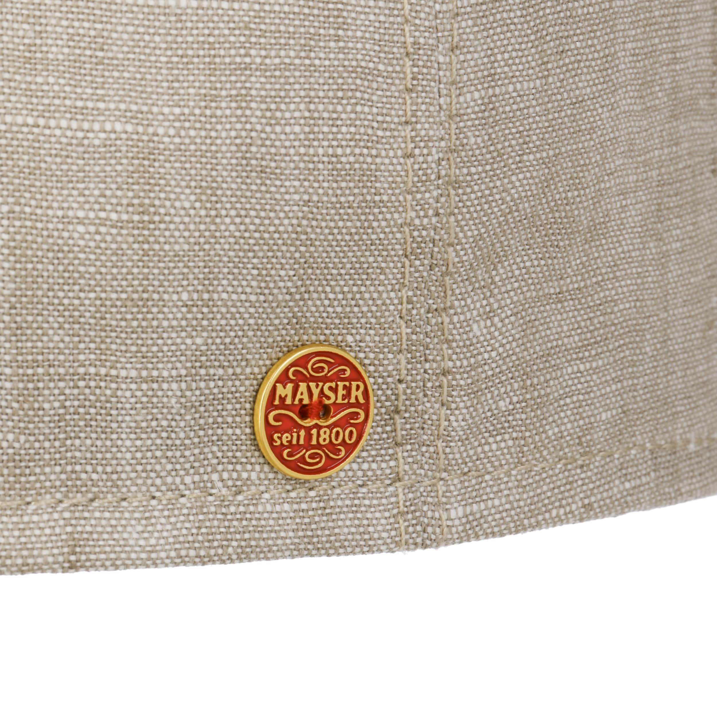 Paddy Linen Flat Cap by Mayser --> Shop Hats, Beanies & Caps online ...