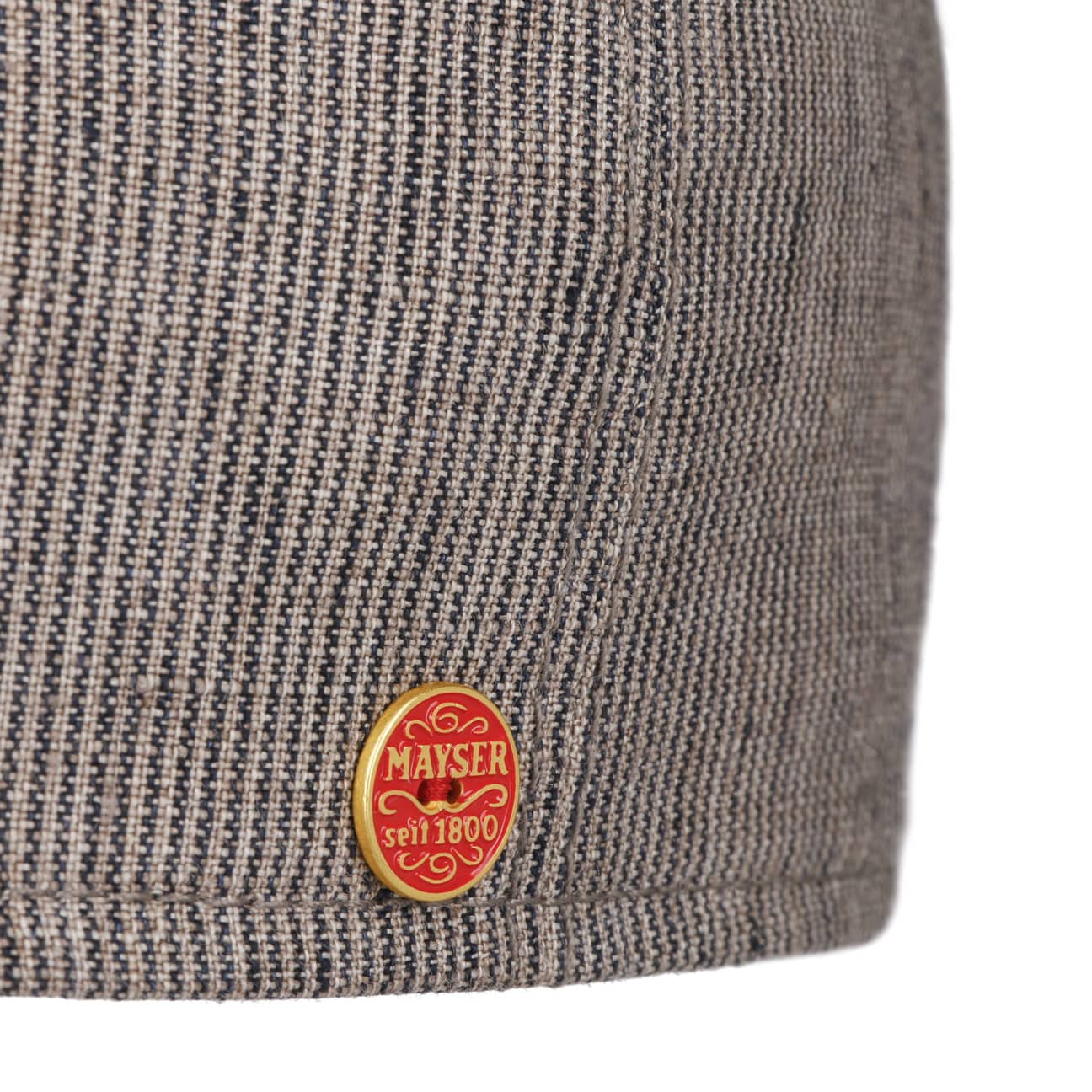 Paddy Stripes Flat Cap by Mayser --> Shop Hats, Beanies & Caps online ...