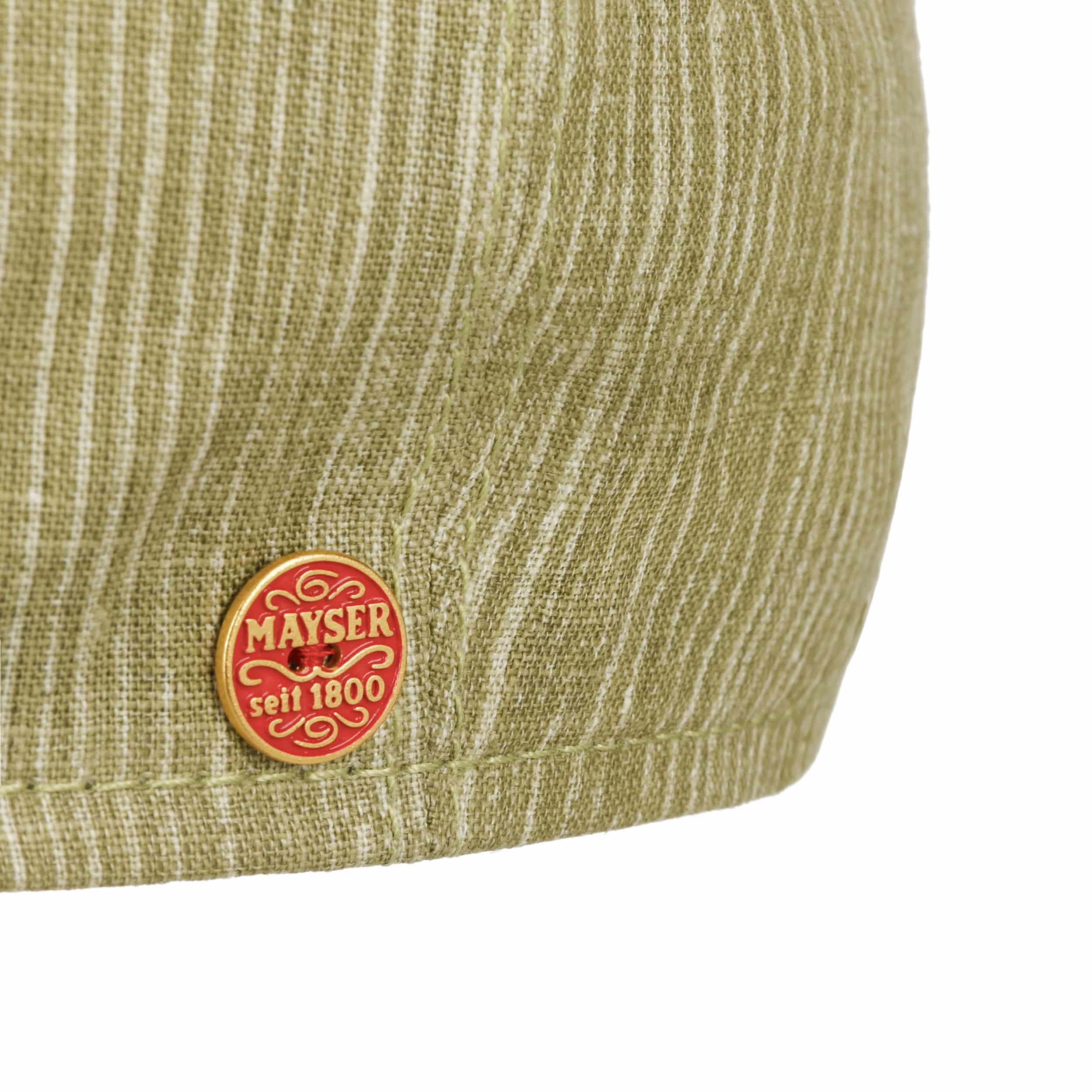 Paddy Stripes Flat Cap by Mayser --> Shop Hats, Beanies & Caps online ...
