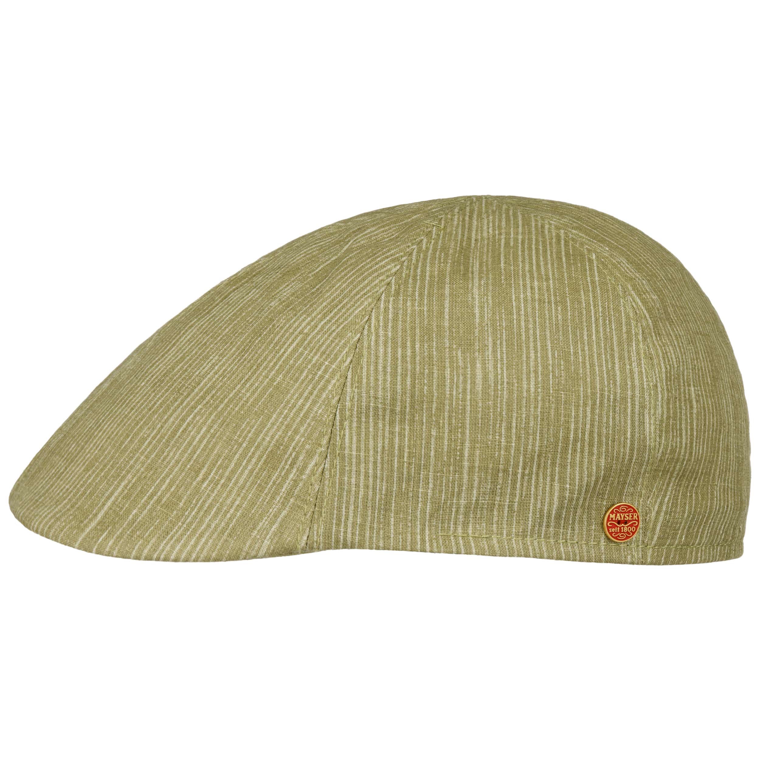 Paddy Stripes Flat Cap by Mayser --> Shop Hats, Beanies & Caps online ...