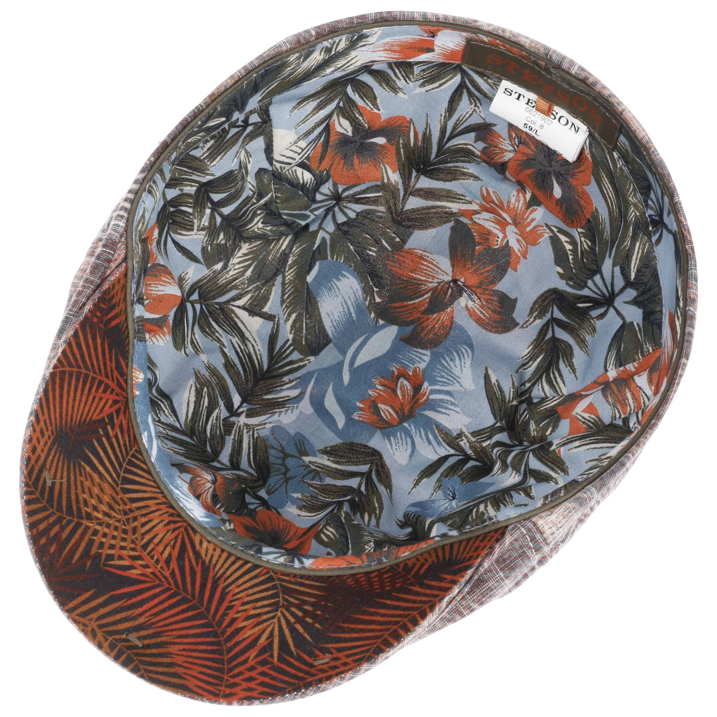 Palm Leaf Flat Cap by Stetson - 49,00
