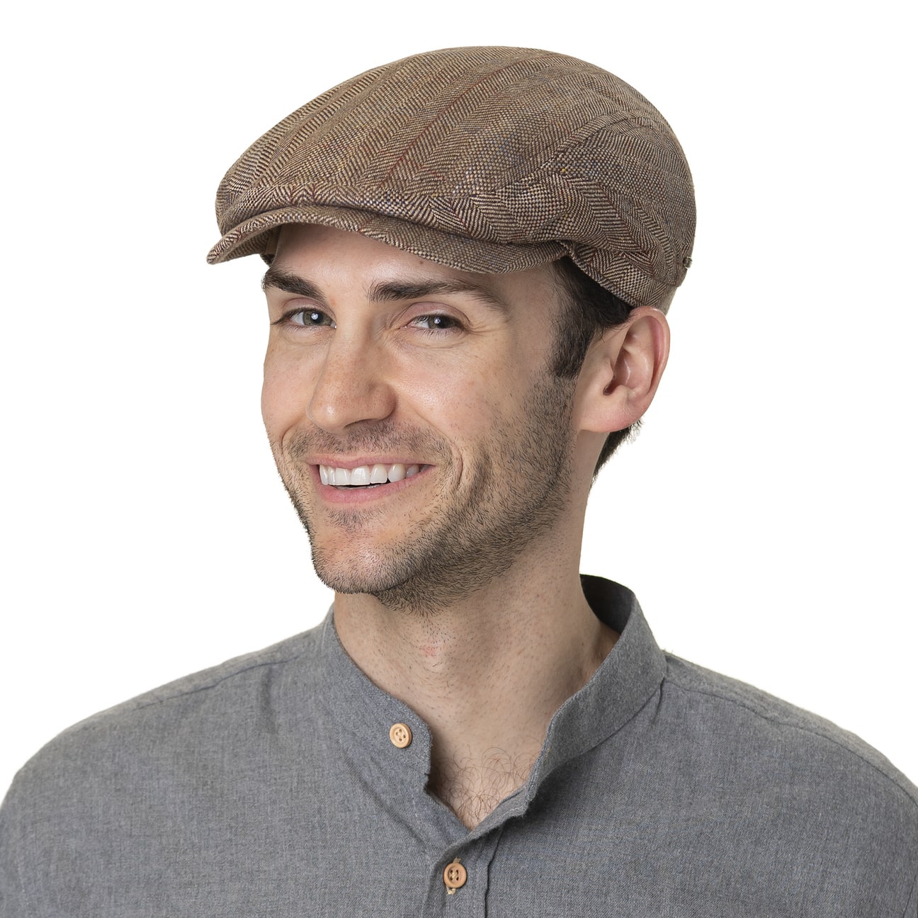 Pascoli Driver Flat Cap by Stetson - 99,00