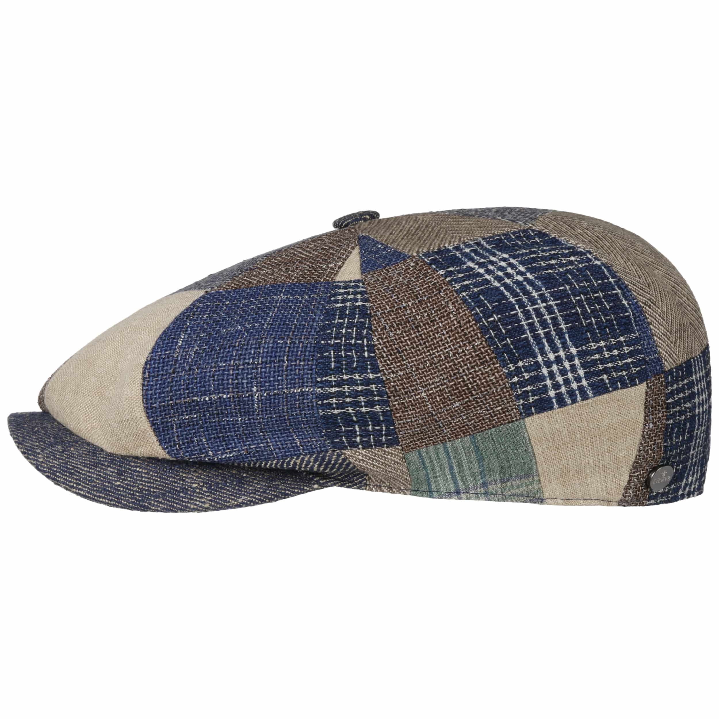 Pascover 8 Panel Patchwork Flat Cap by Lierys - 56,95
