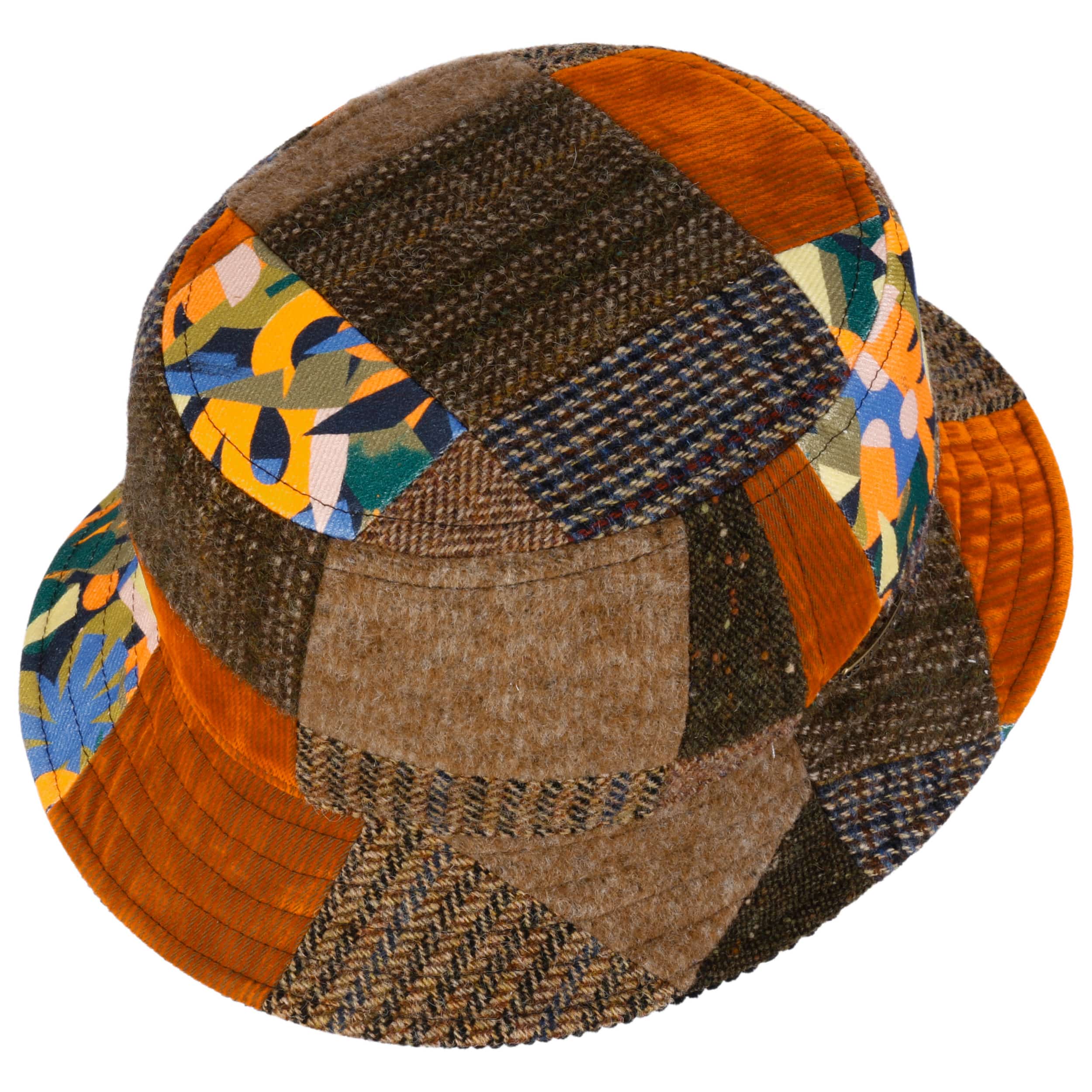 Patchwork Cloth Bucket Hat by Stetson - 99,00