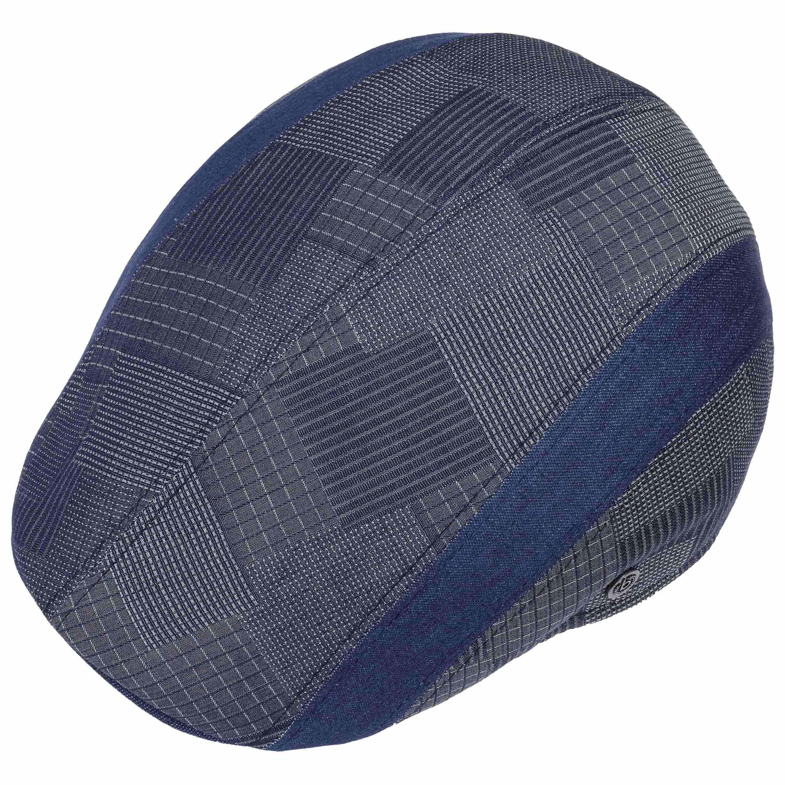 Patchwork Cotton Flat Cap by bugatti --> Shop Hats, Beanies & Caps ...