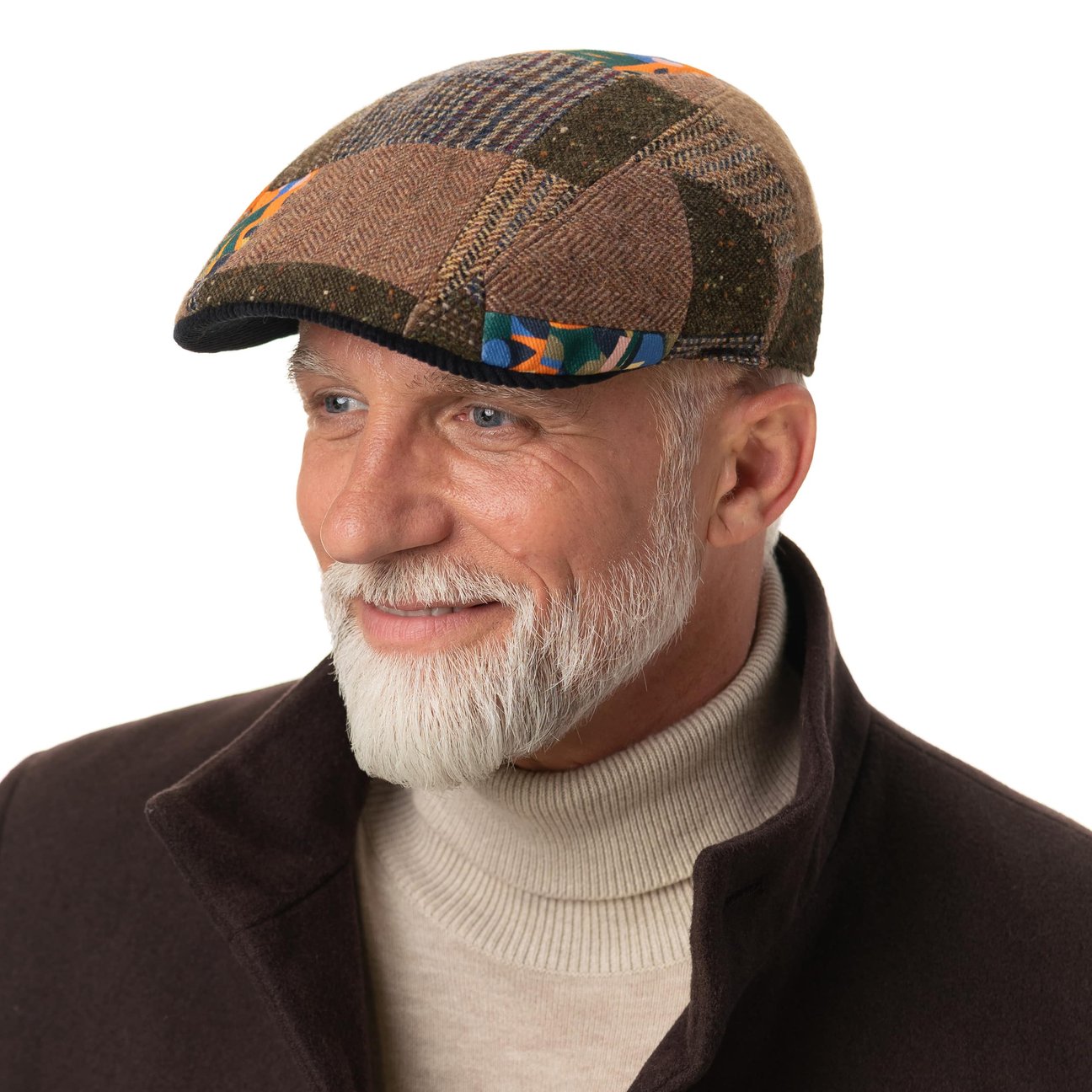 Patchwork Ivy Flat Cap by Stetson - 103,95
