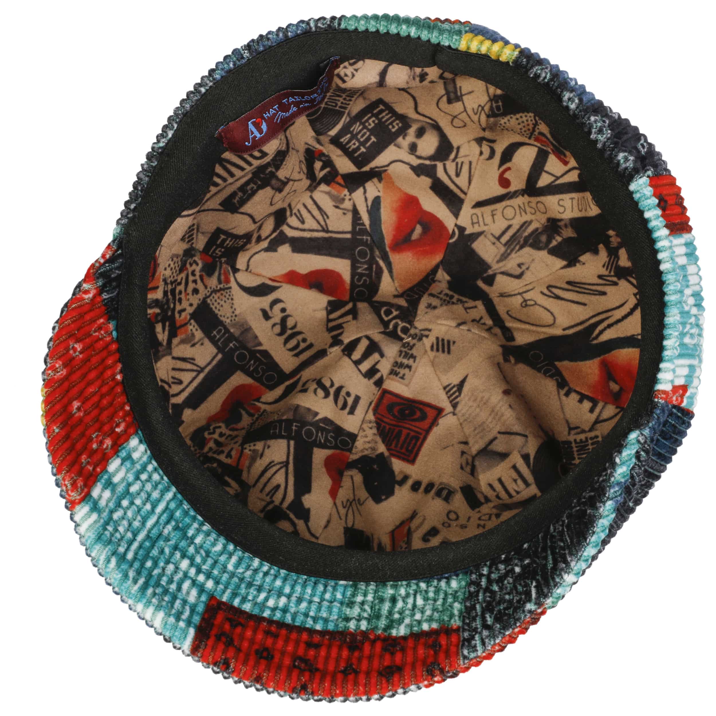 Patchwork Newsboy Cap by Alfonso D’Este --> Shop Hats, Beanies & Caps ...