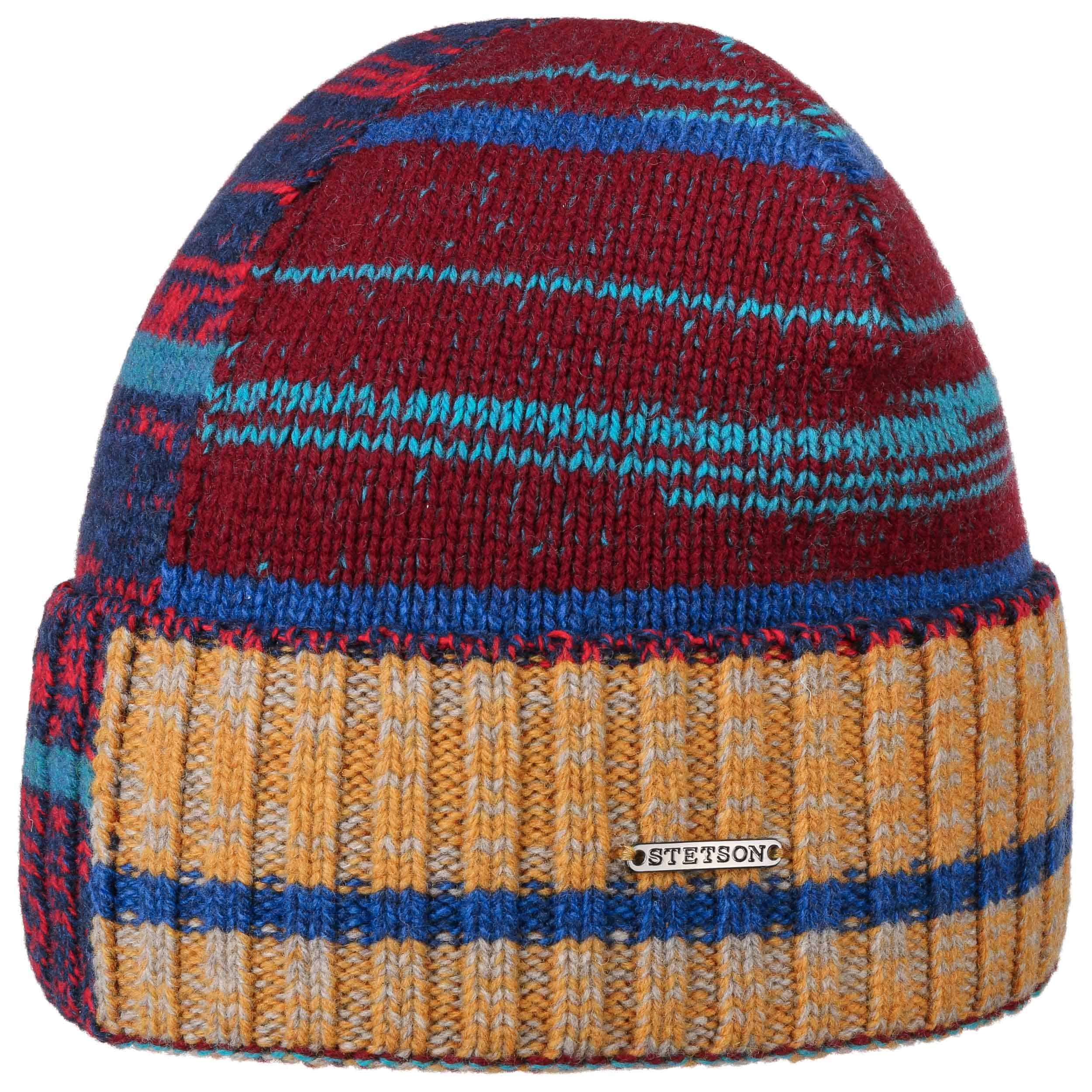 Patchwork Wool Beanie by Stetson - 49,00