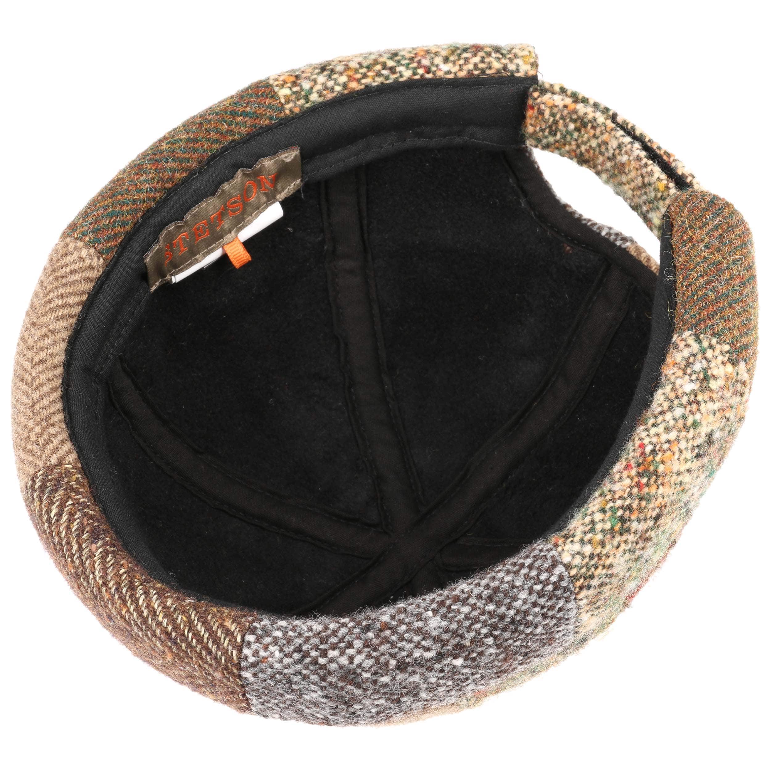 Patchwork Wool Docker Hat by Stetson - 69,00