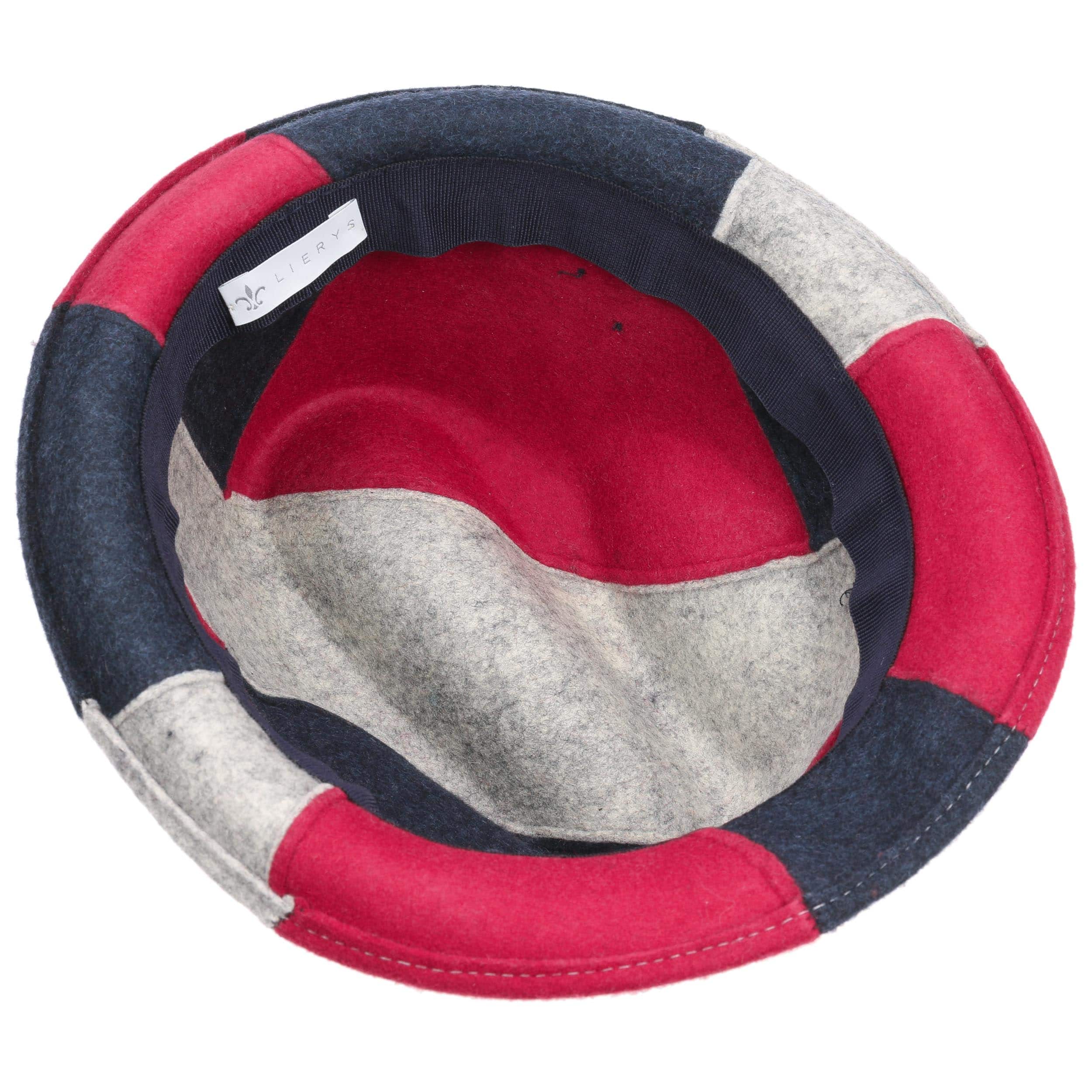 Patchwork Wool Trilby Hat by Lierys - 44,95