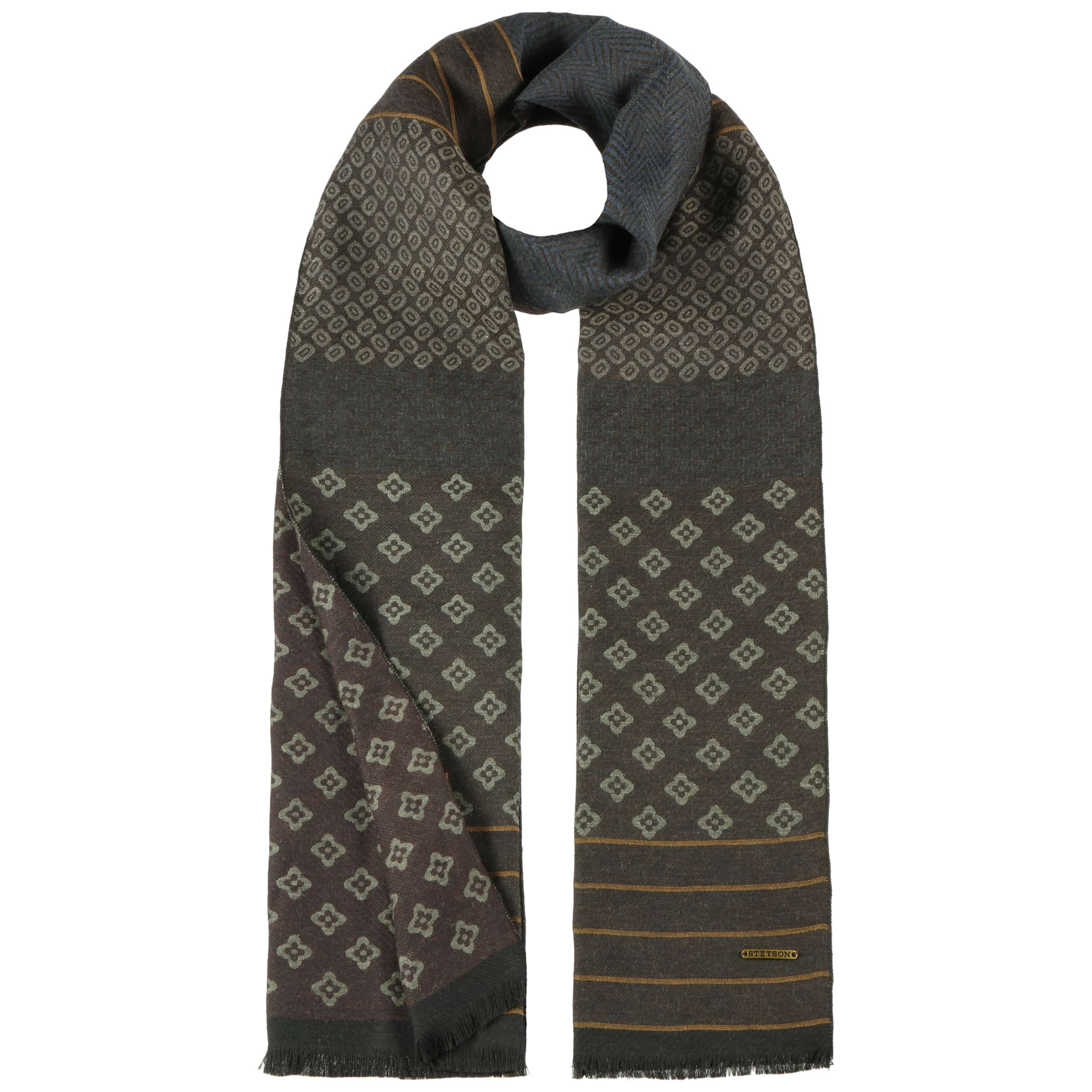 Pattern Mix Scarf by Stetson - 99,00