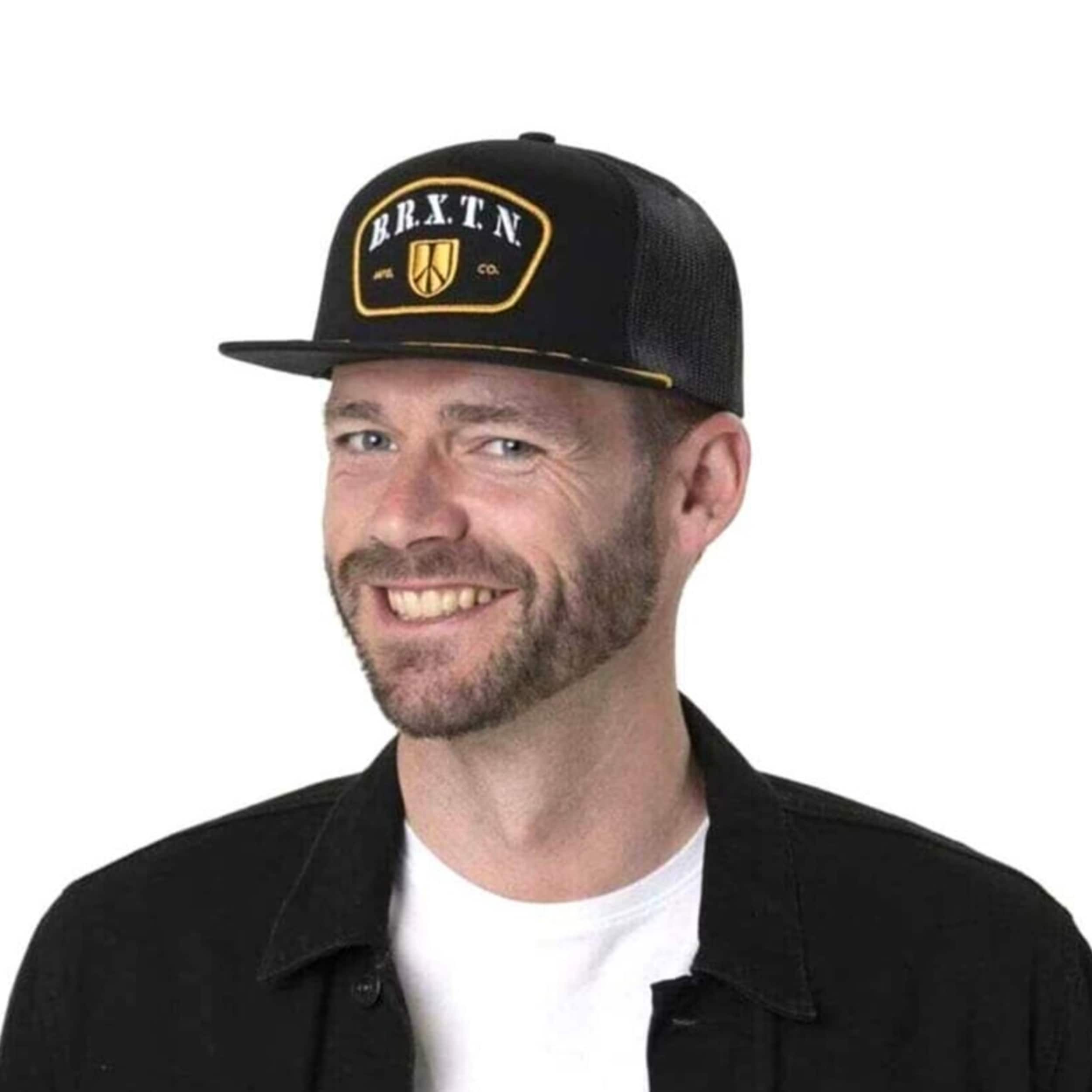 Peace Shield MP Trucker Cap by Brixton --> Shop Hats, Beanies & Caps ...