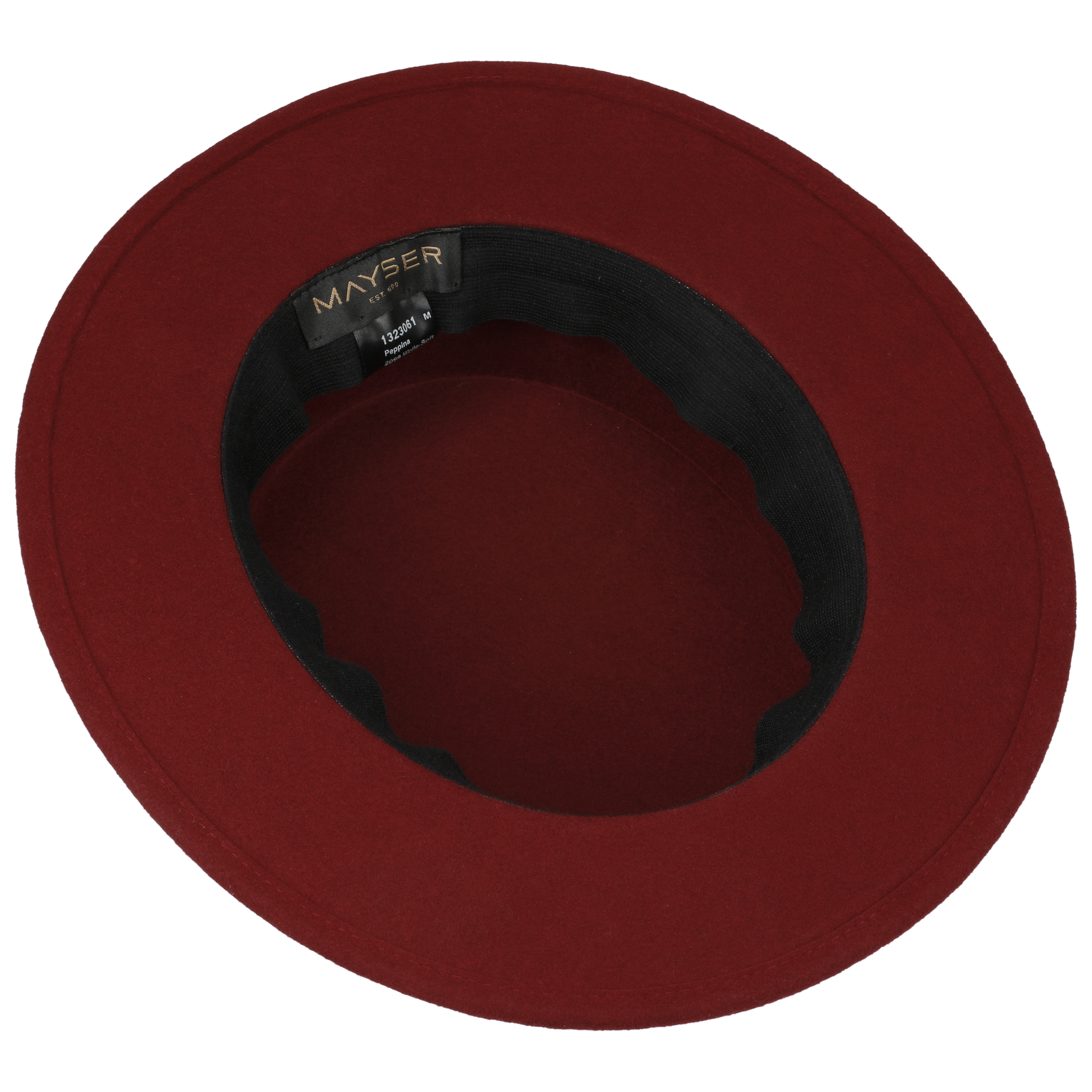 Peppina Soft Wool Boater Hat by Mayser - 86,95