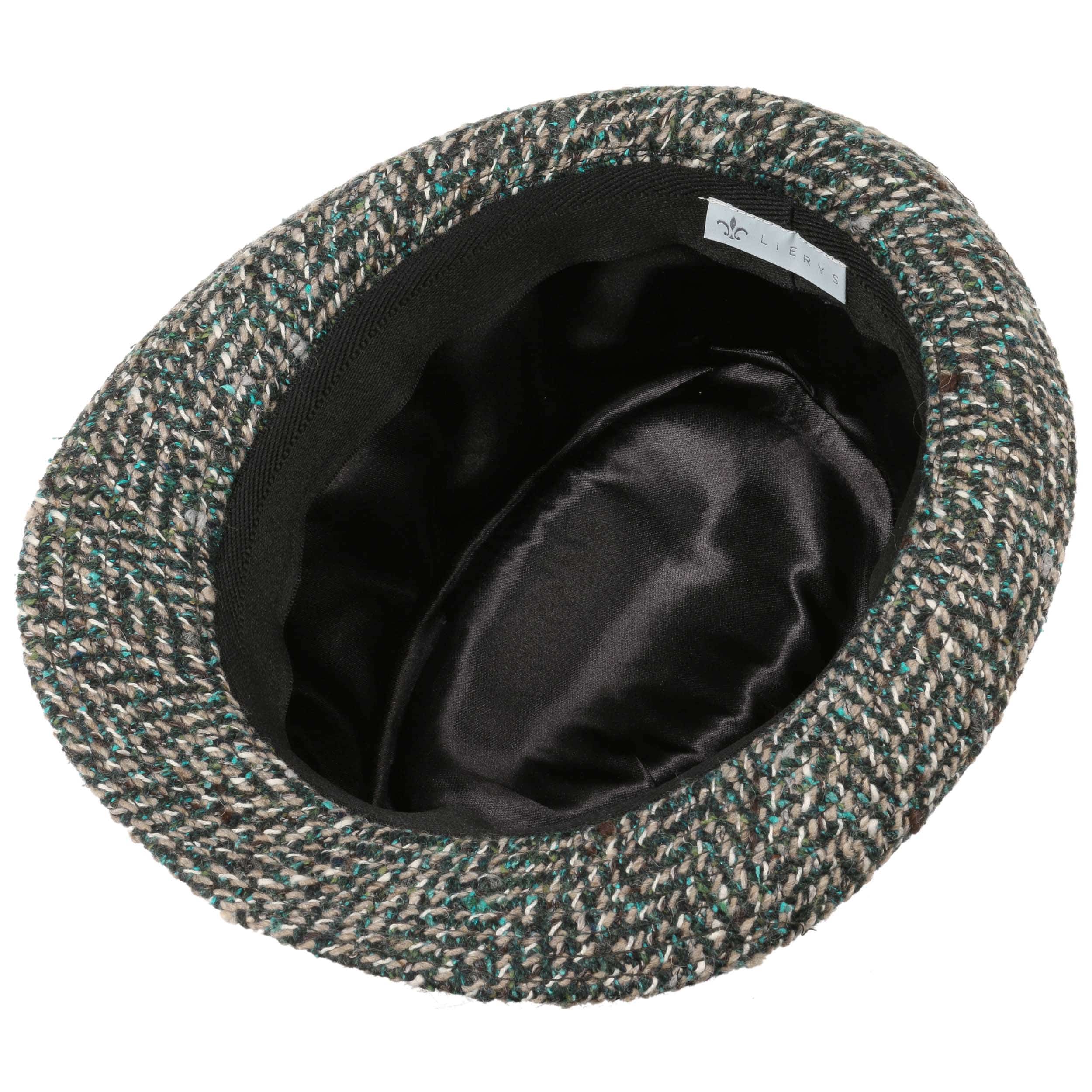 Petrol Spots Herringbone Trilby Hat by Lierys --> Shop Hats, Beanies ...