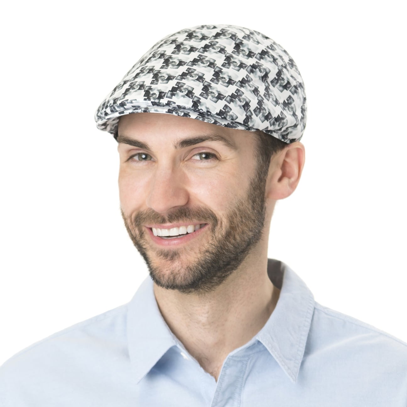 Pixels Flat Cap by Lierys --> Shop Hats, Beanies & Caps online Hatshopping