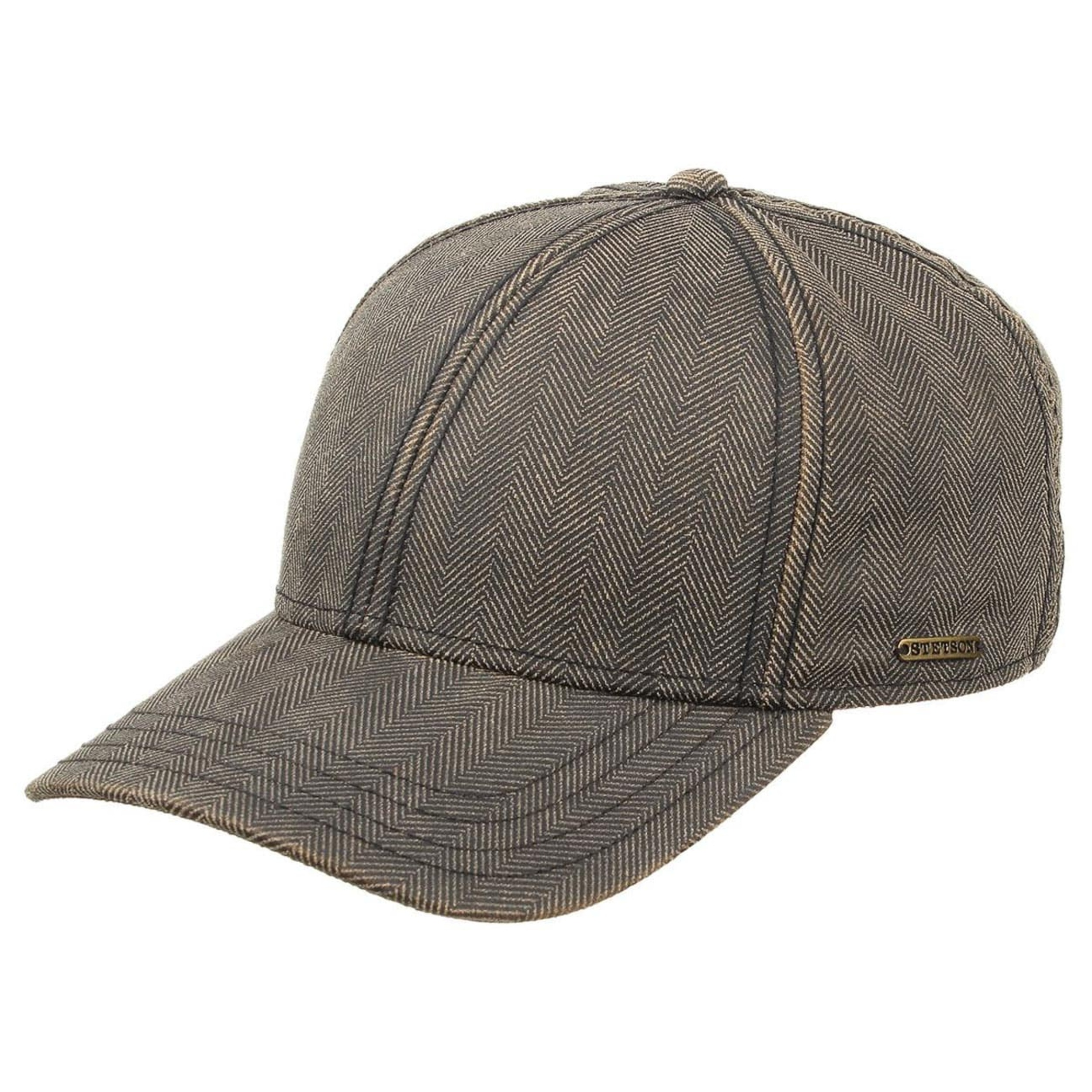 Plano Herringbone Cap by Stetson - 49,00