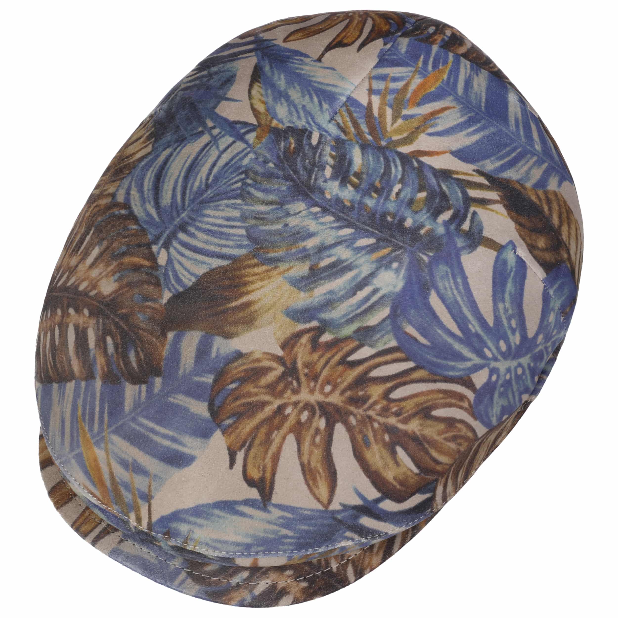Printed Leather Flat Cap by Alfonso D’Este - 134,95