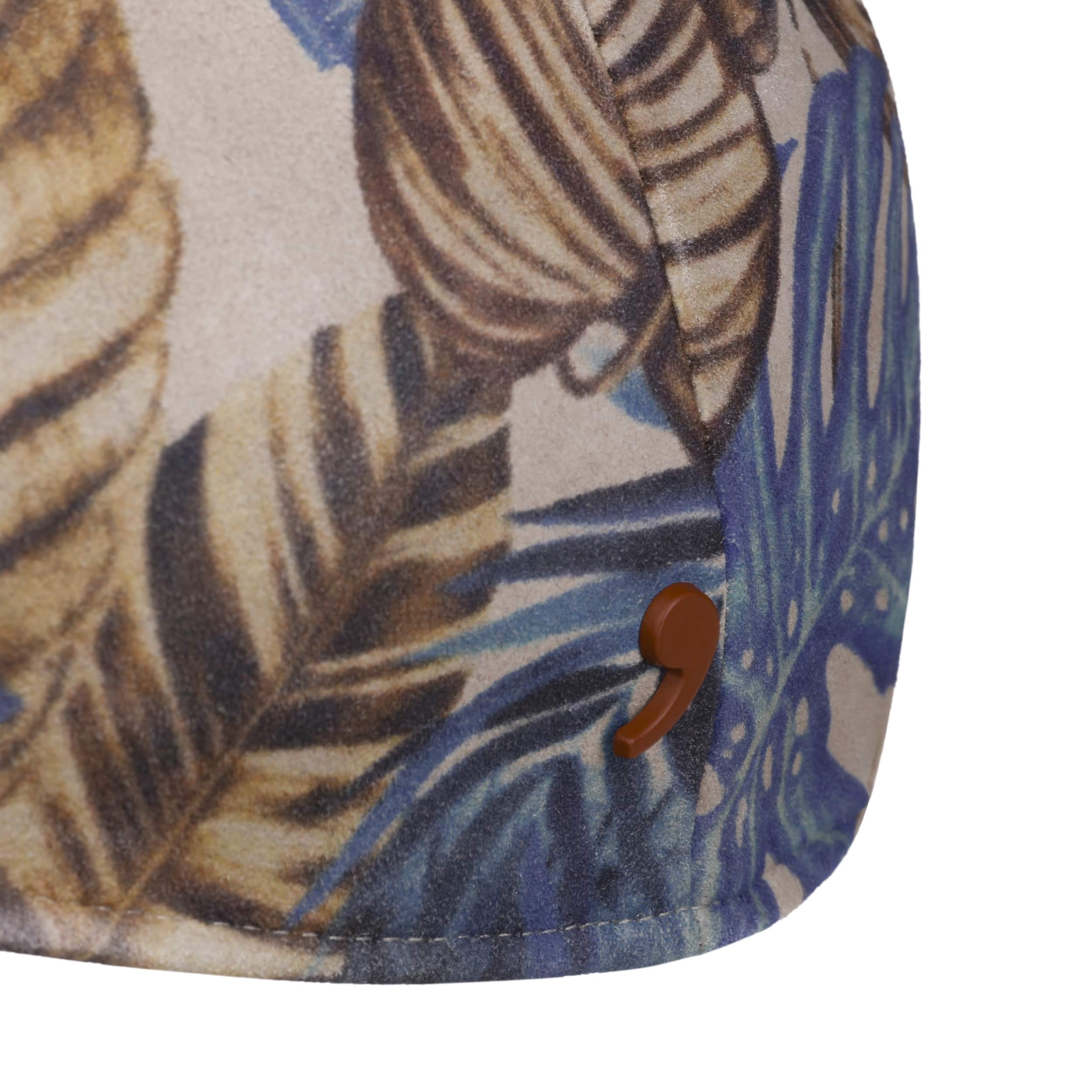 Printed Leather Flat Cap by Alfonso D’Este - 134,95
