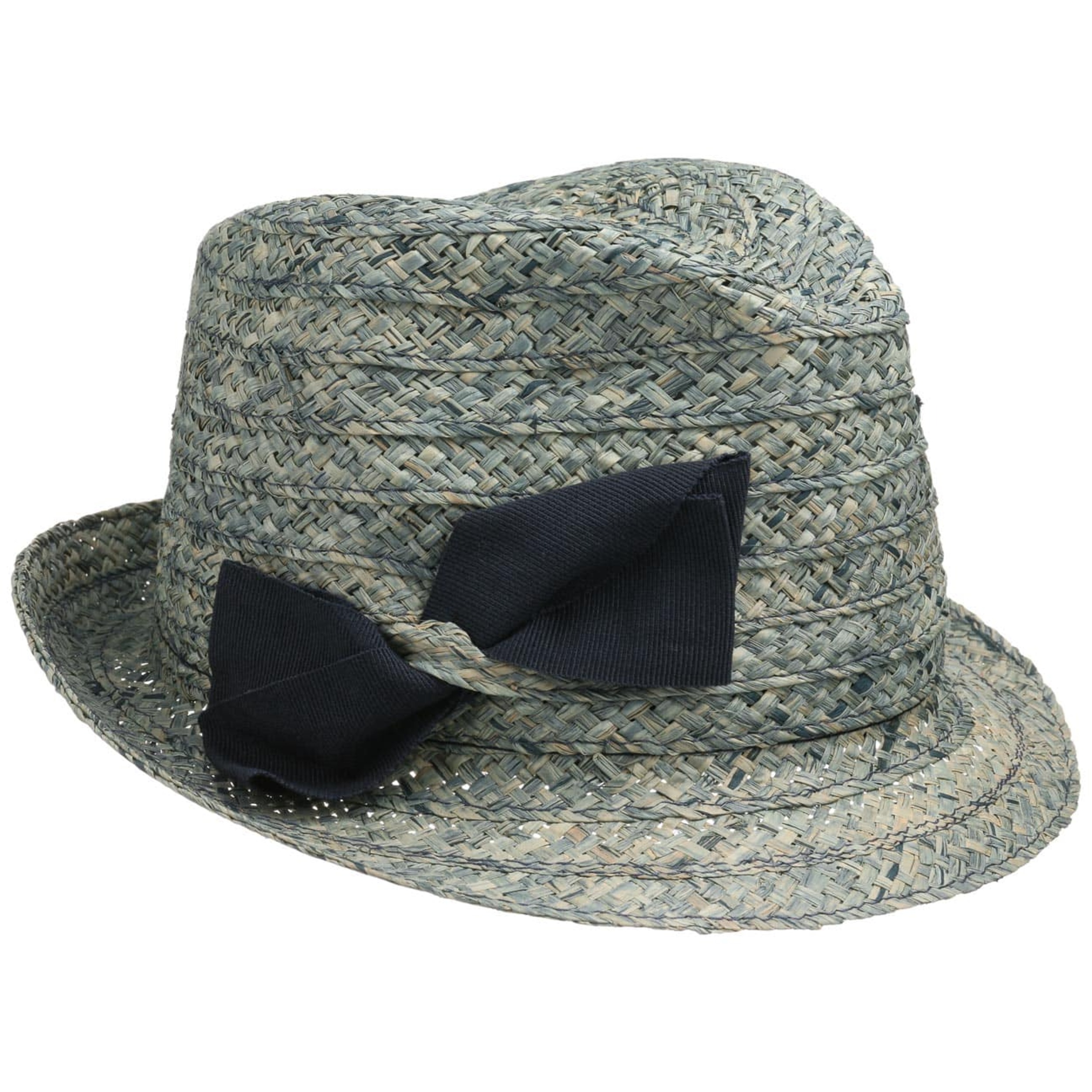 Raffia Straw Trilby Hat by bedacht - 44,95