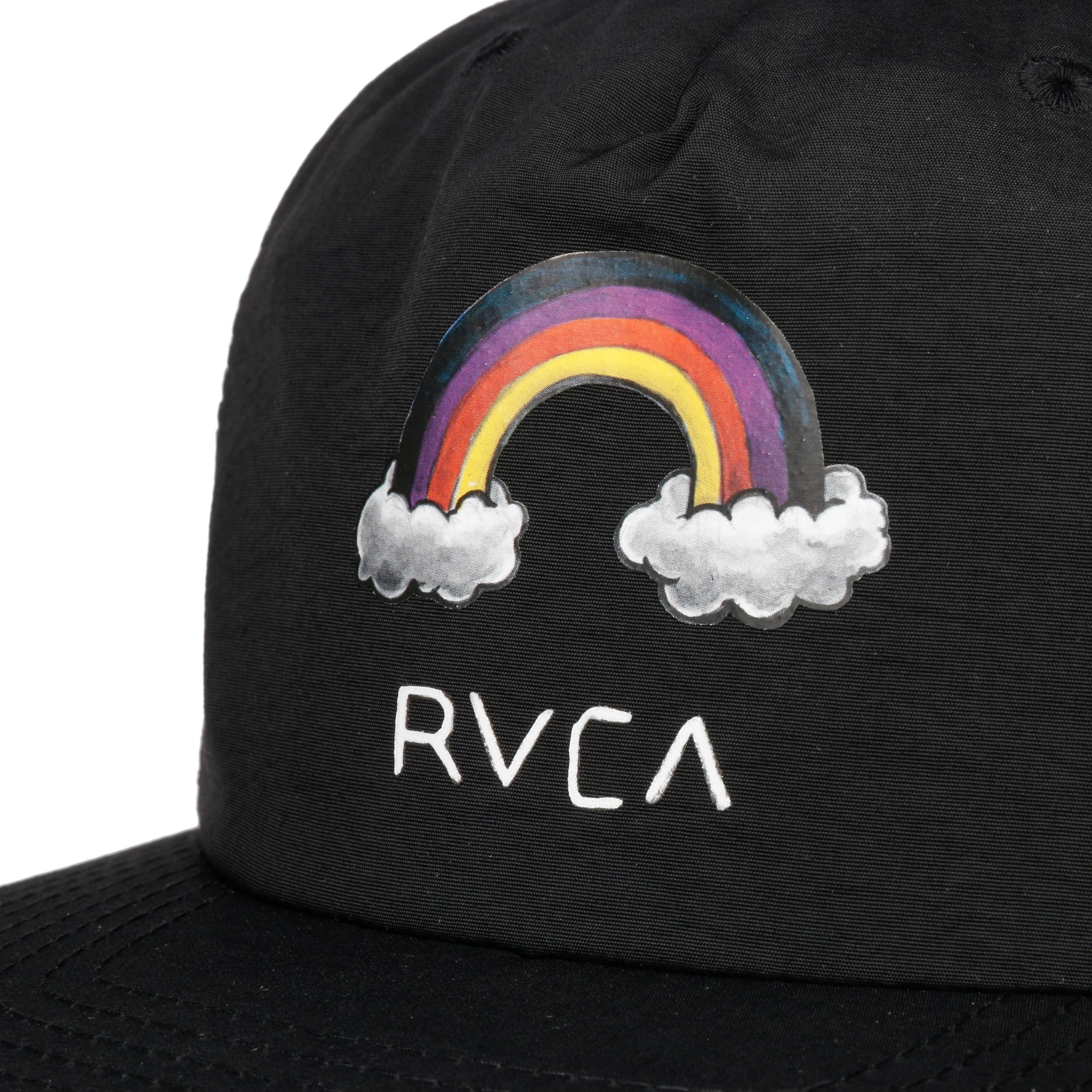 Rainbow Connection Snapback Cap by RVCA --> Shop Hats, Beanies & Caps ...
