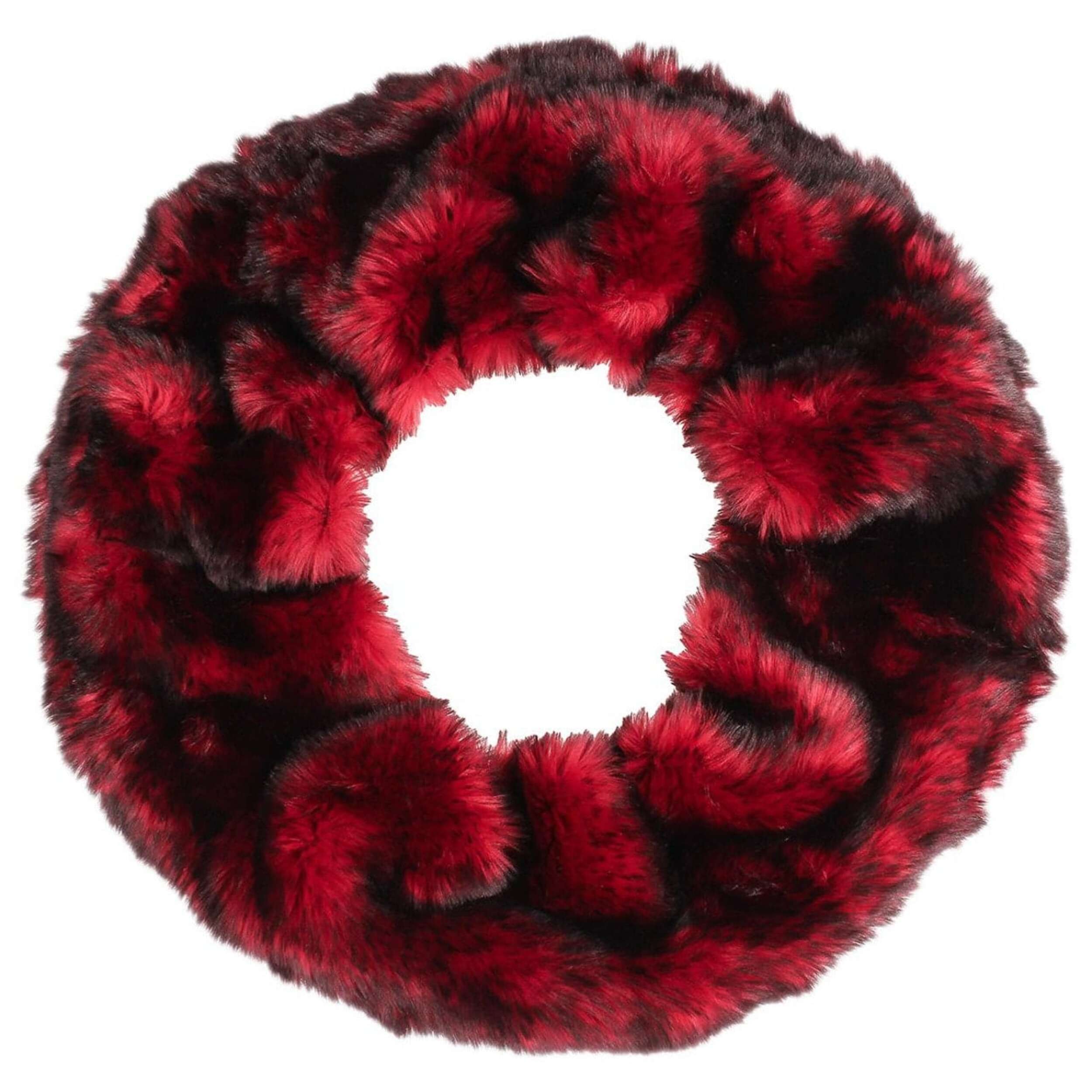Raissa Red Faux Fur Snood by Gebeana - 39,95