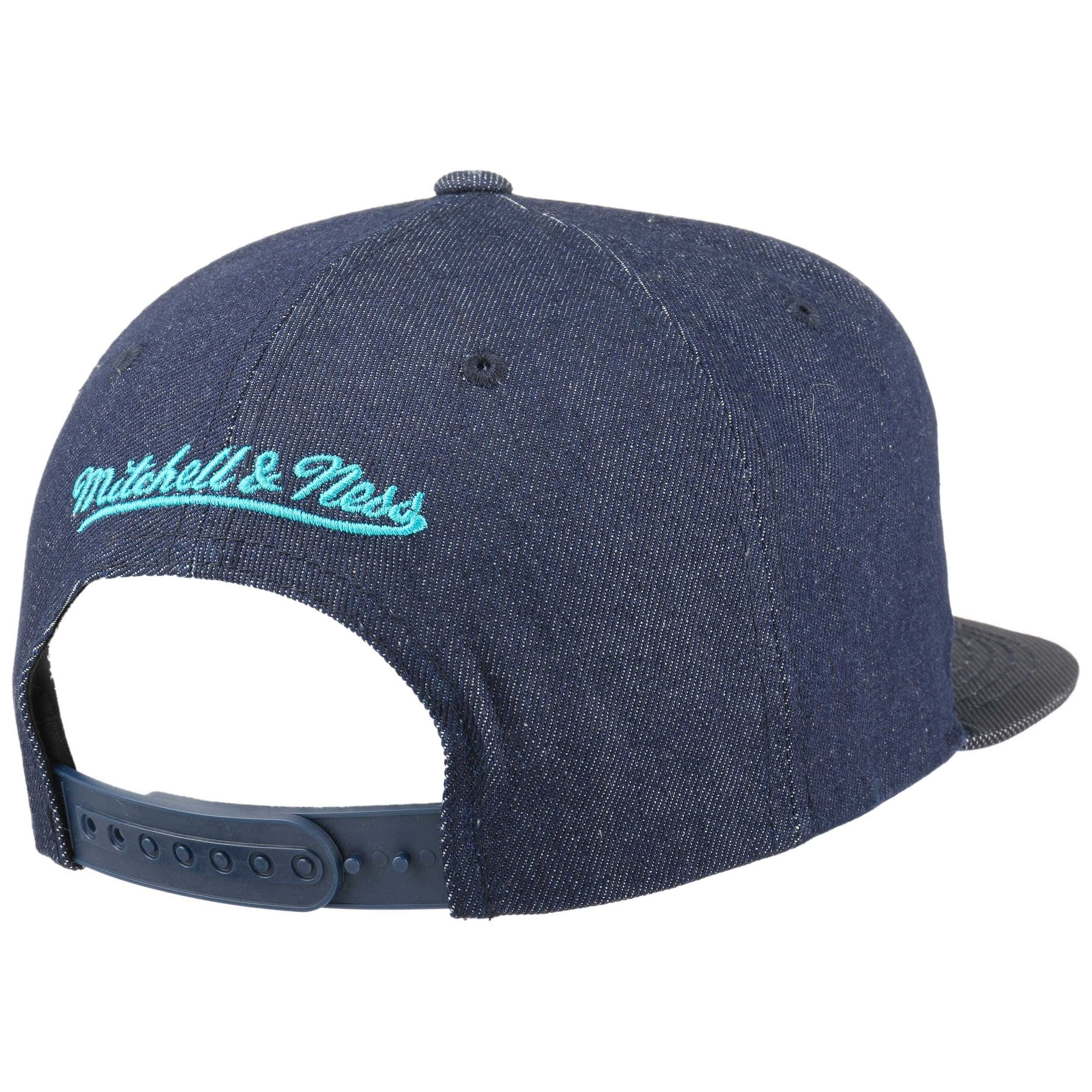 Raw Denim Hornets Cap by Mitchell & Ness --> Shop Hats, Beanies & Caps ...