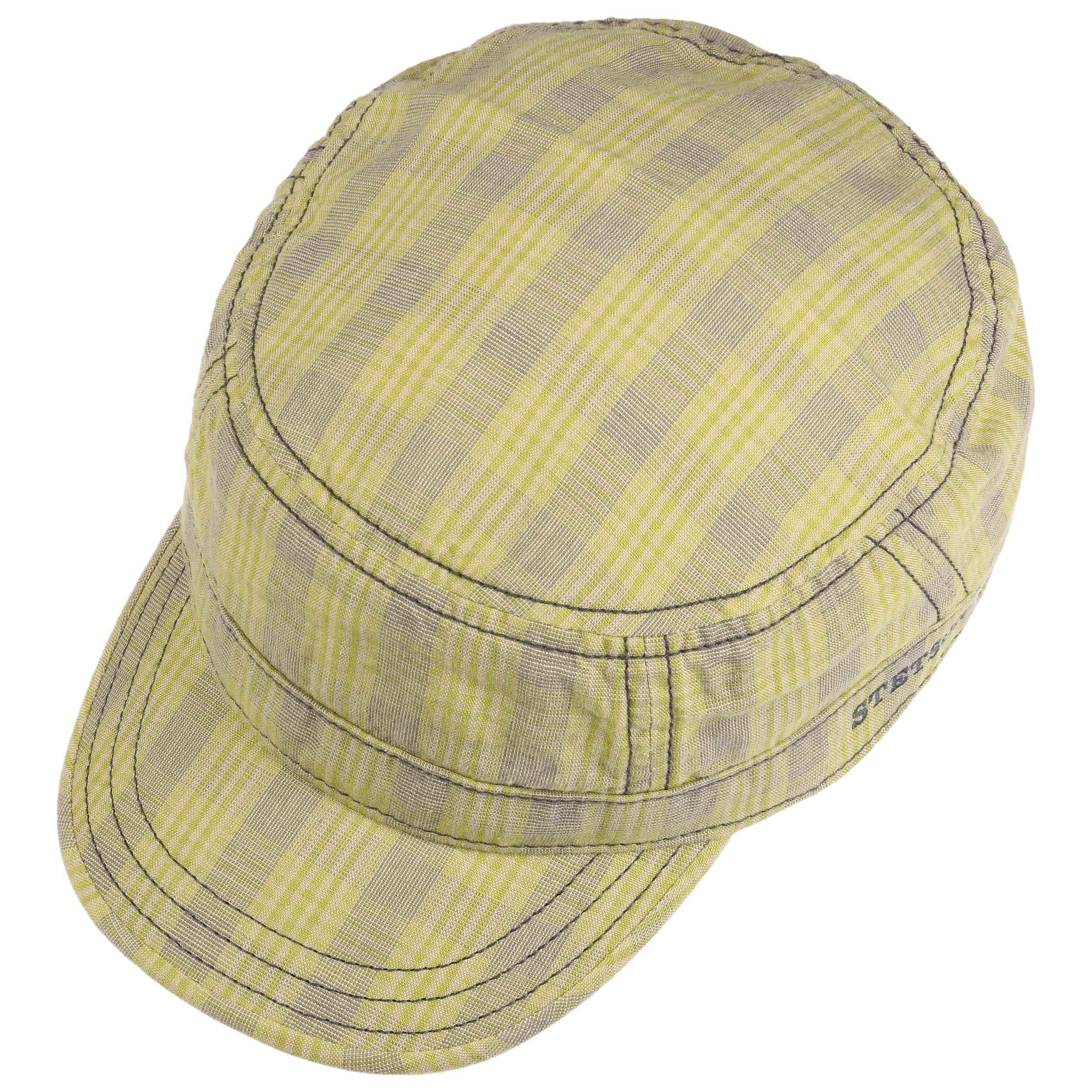Recanto Checks Army Cap by Stetson - 49,00