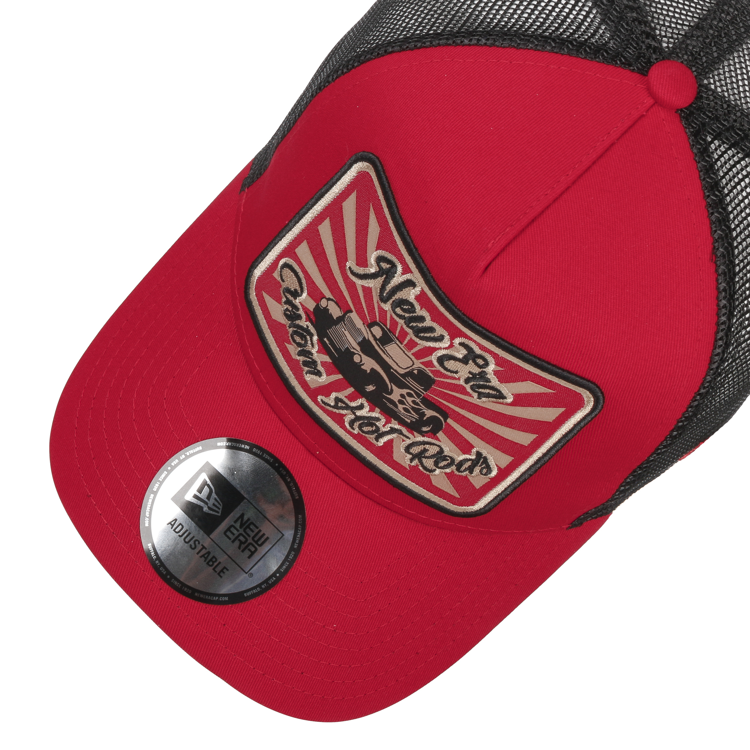 Red Hot Rod Trucker Cap by New Era --> Shop Hats, Beanies & Caps online ...