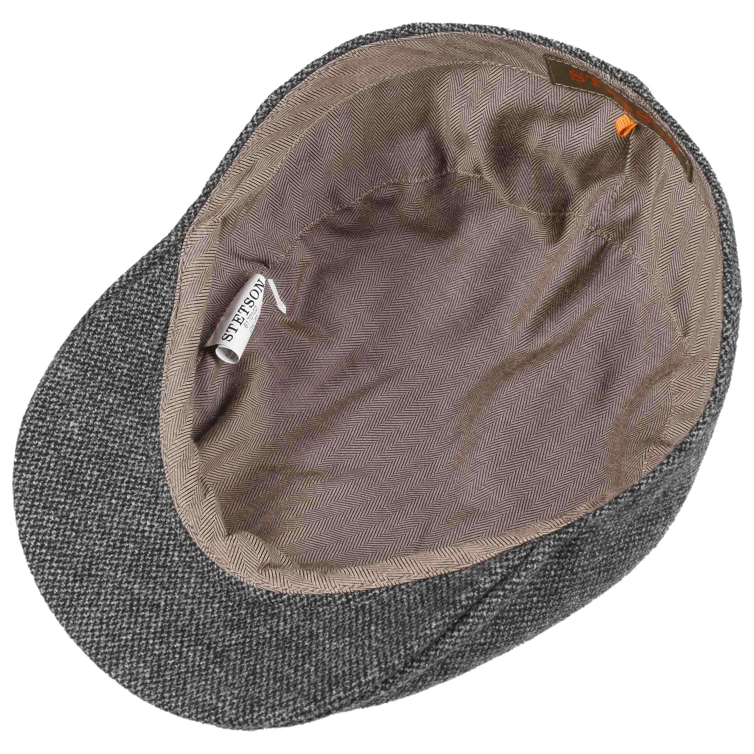 Ridge Wool Flat Cap by Stetson - 59,00