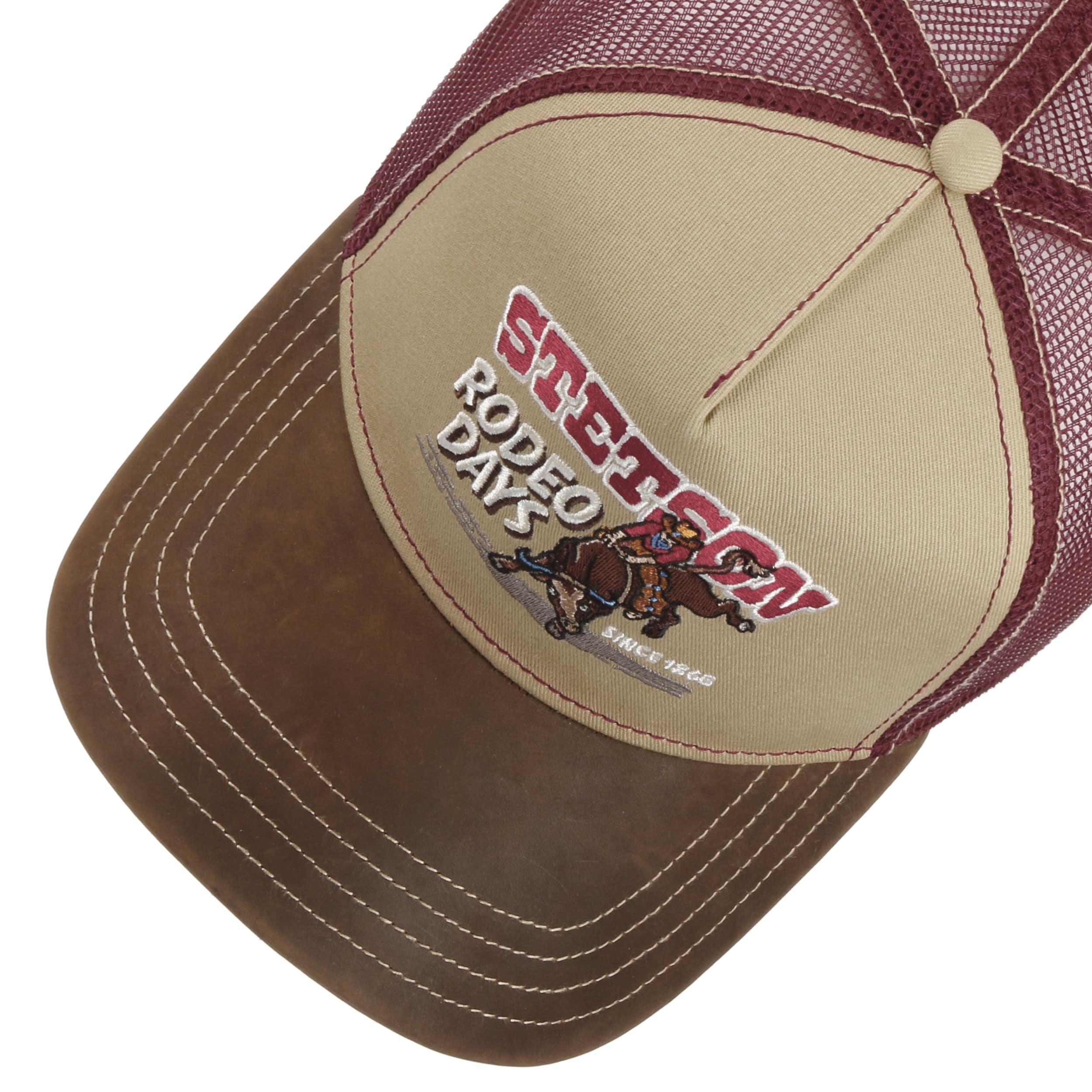 Rodeo Days Trucker Cap by Stetson - 59,00