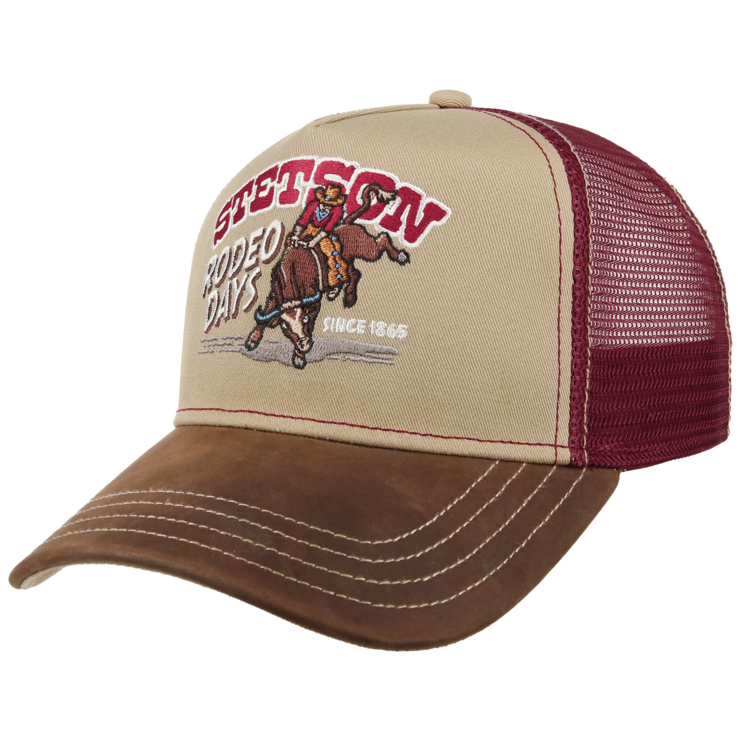 Rodeo Days Trucker Cap by Stetson - 59,00
