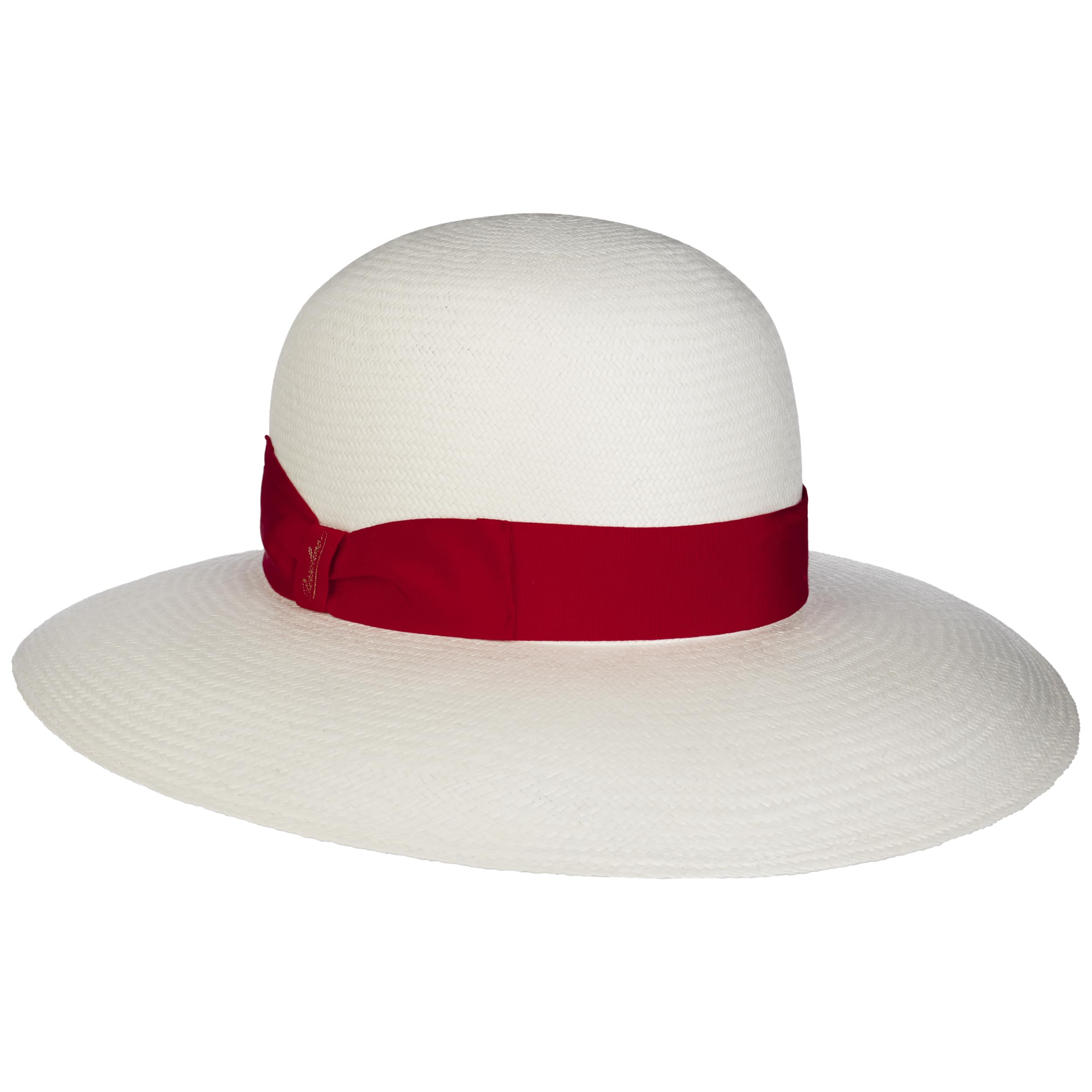 Round Crown Panama Hat by Borsalino --> Shop Hats, Beanies & Caps ...