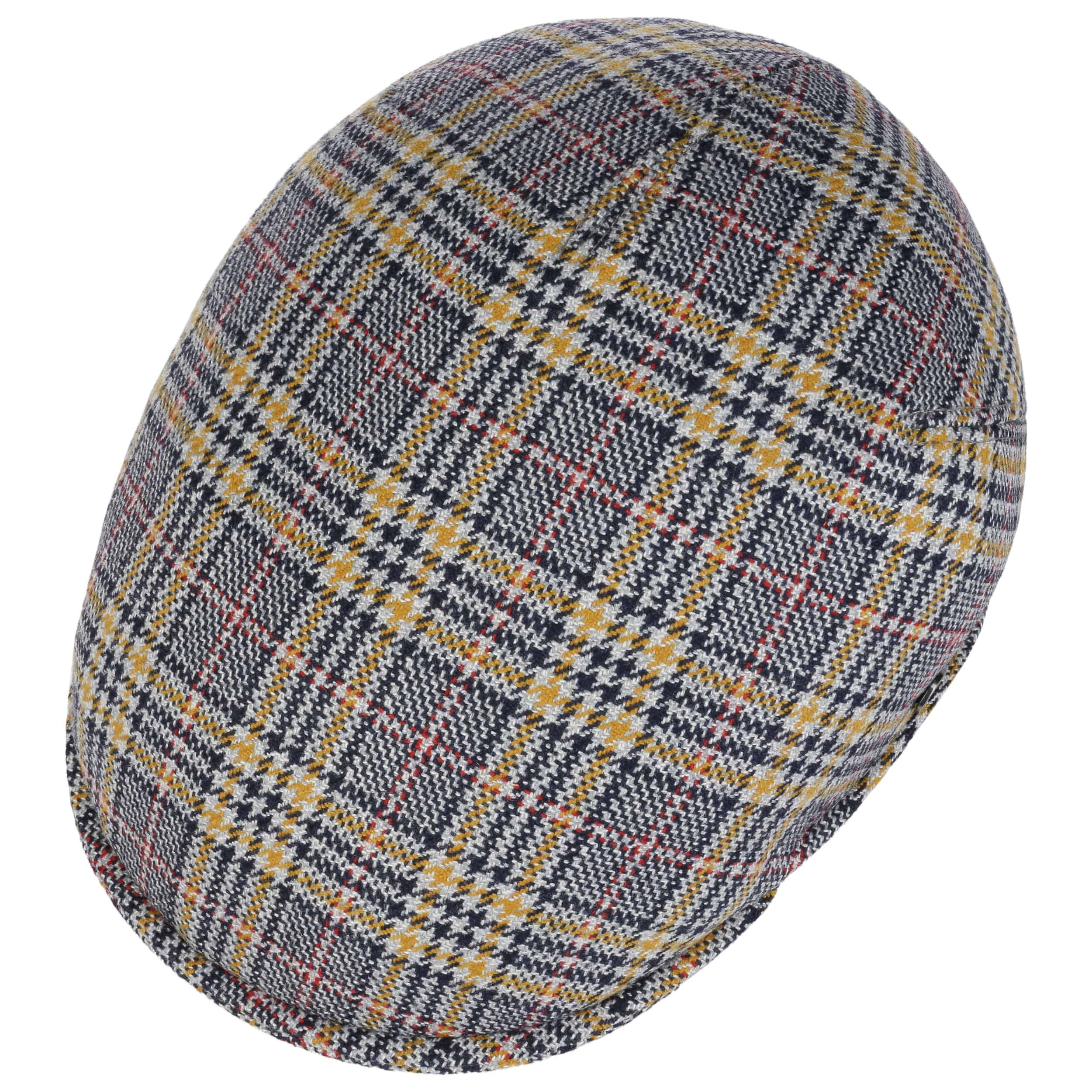 Roverton Check Flat Cap by Lierys - 103,95