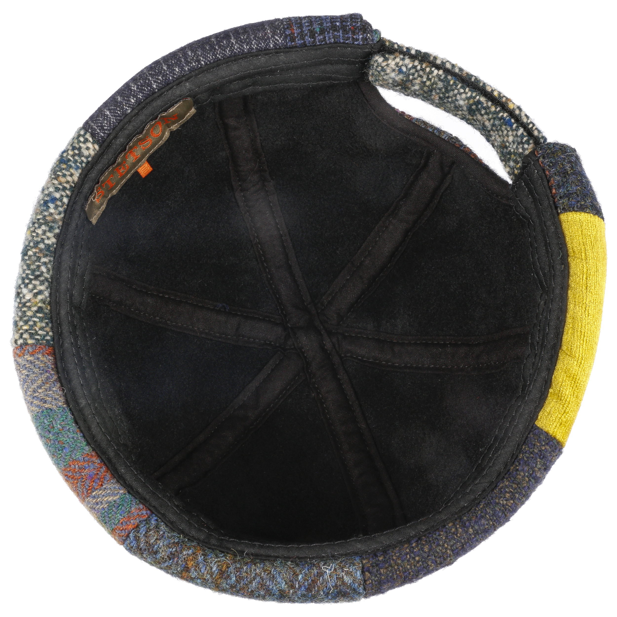 Ryley Patchwork Docker Hat by Stetson - 59,00