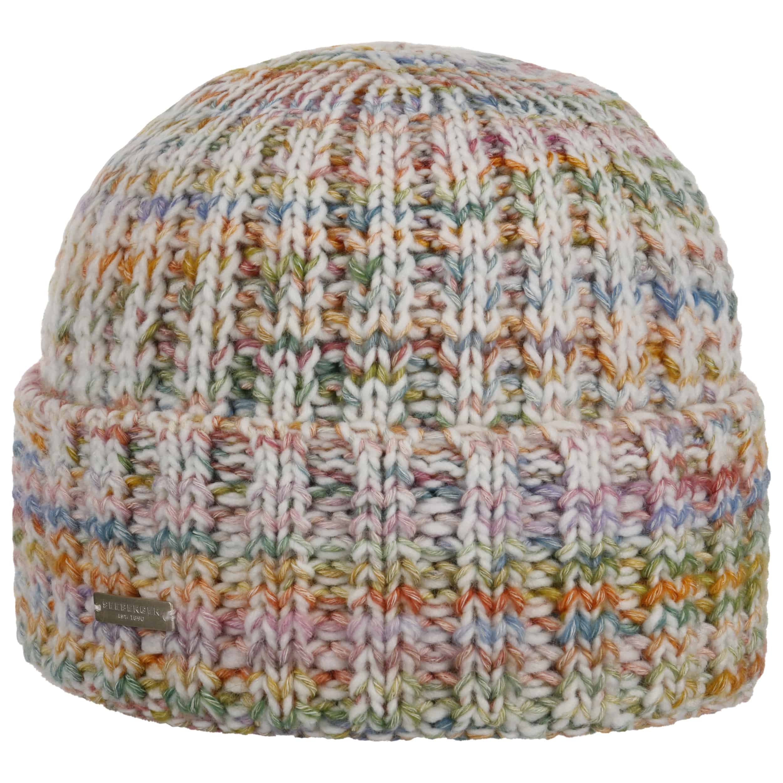 Salevia Multicolour Knit Beanie by Seeberger - 32,95